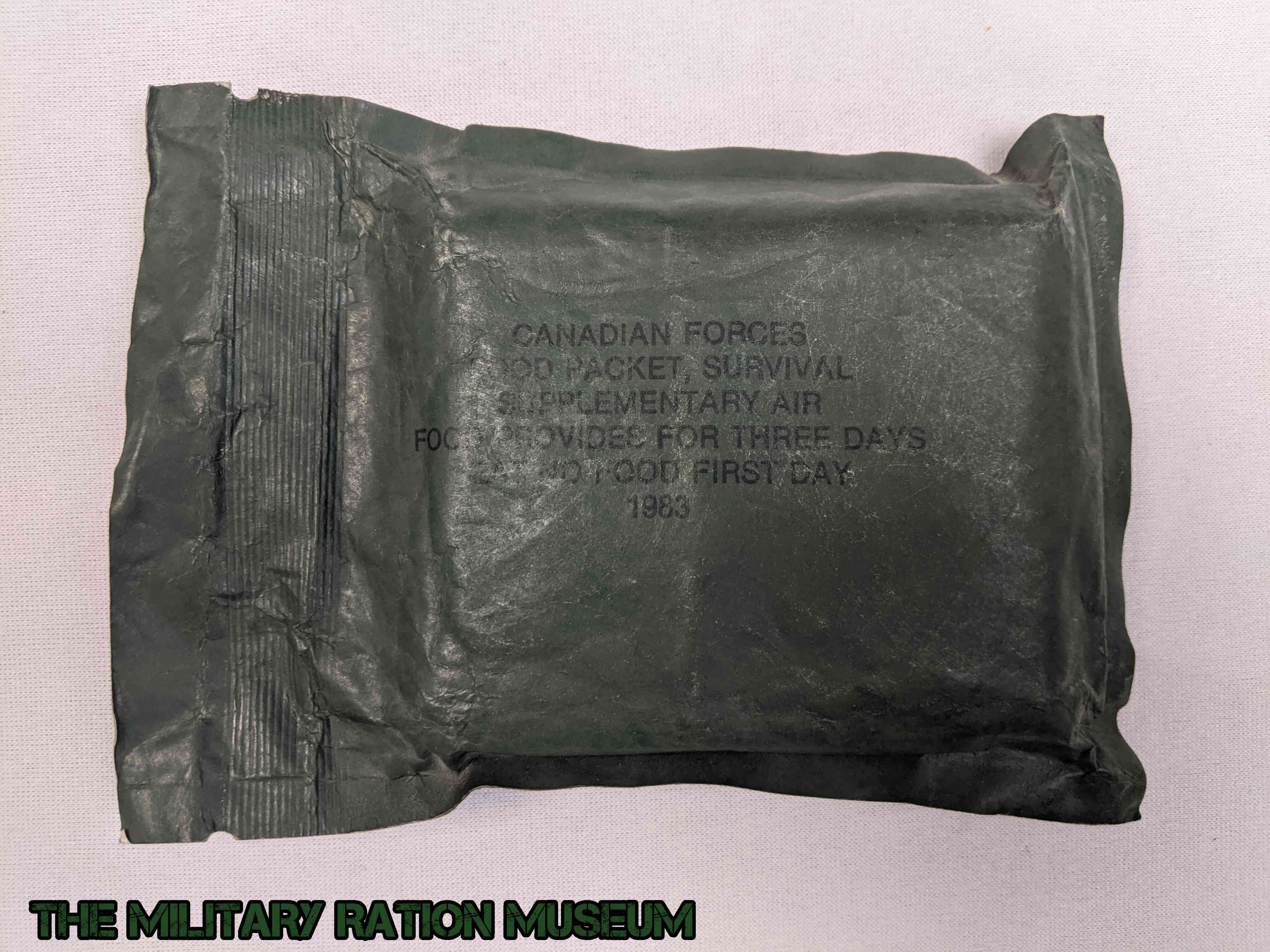 Canadian Forces Food Packet Survival Supplementary Air | The Military ...