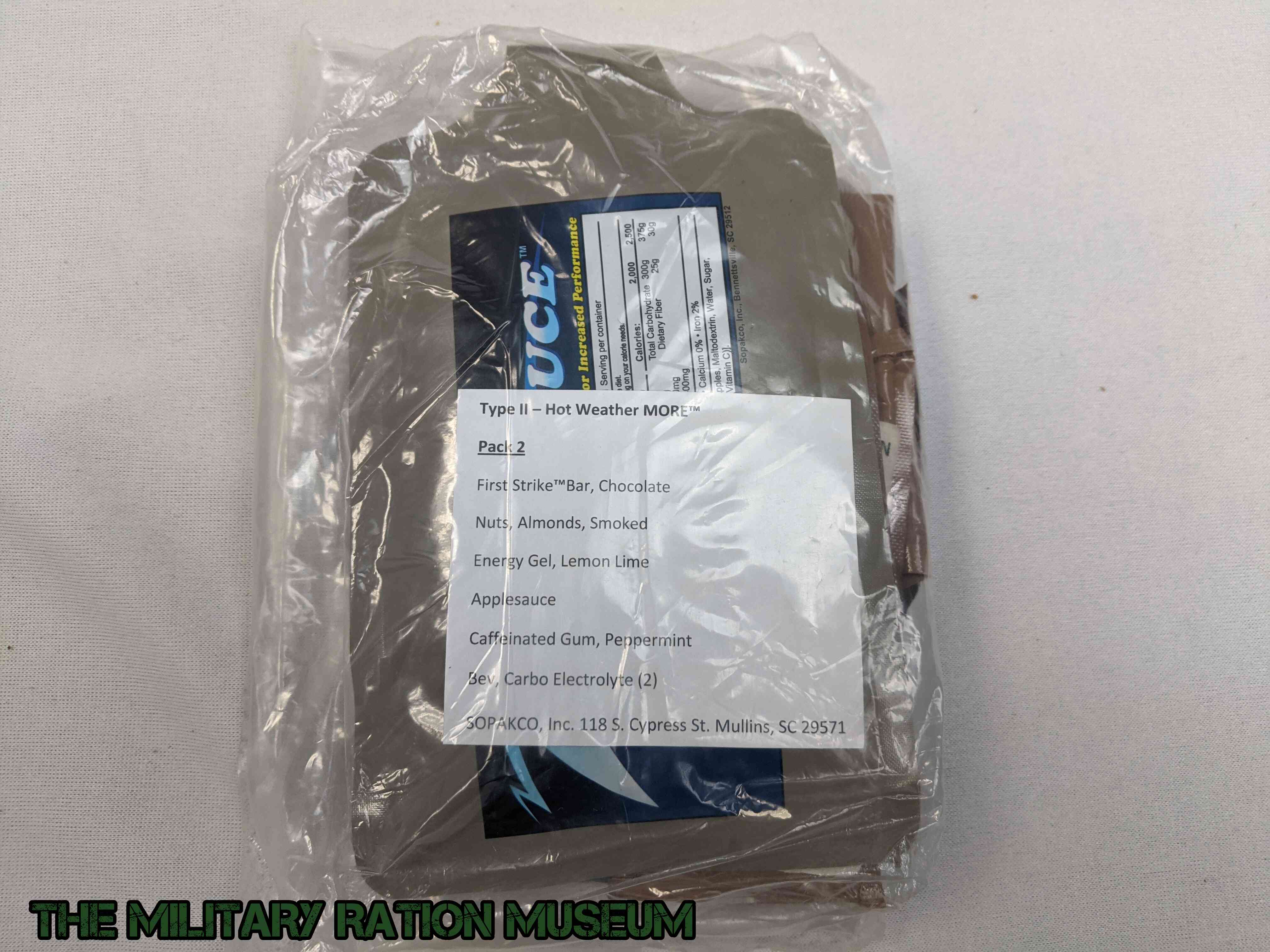 Modular Operational Ration Enhancement Hot Weather Pack 22 | The ...