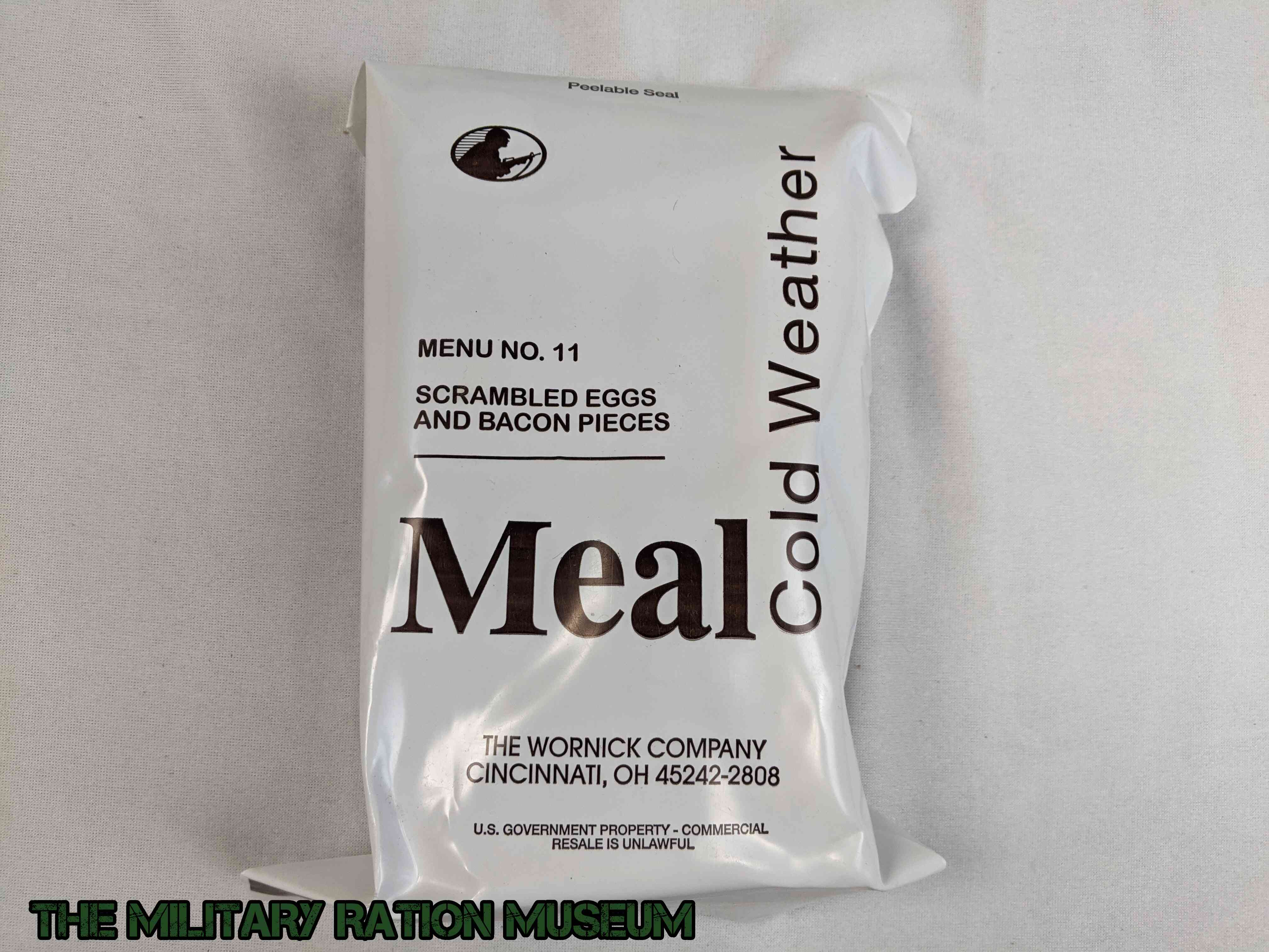 Meal Cold Weather Menu 11 - Scrambled Eggs And Bacon Pieces | The ...