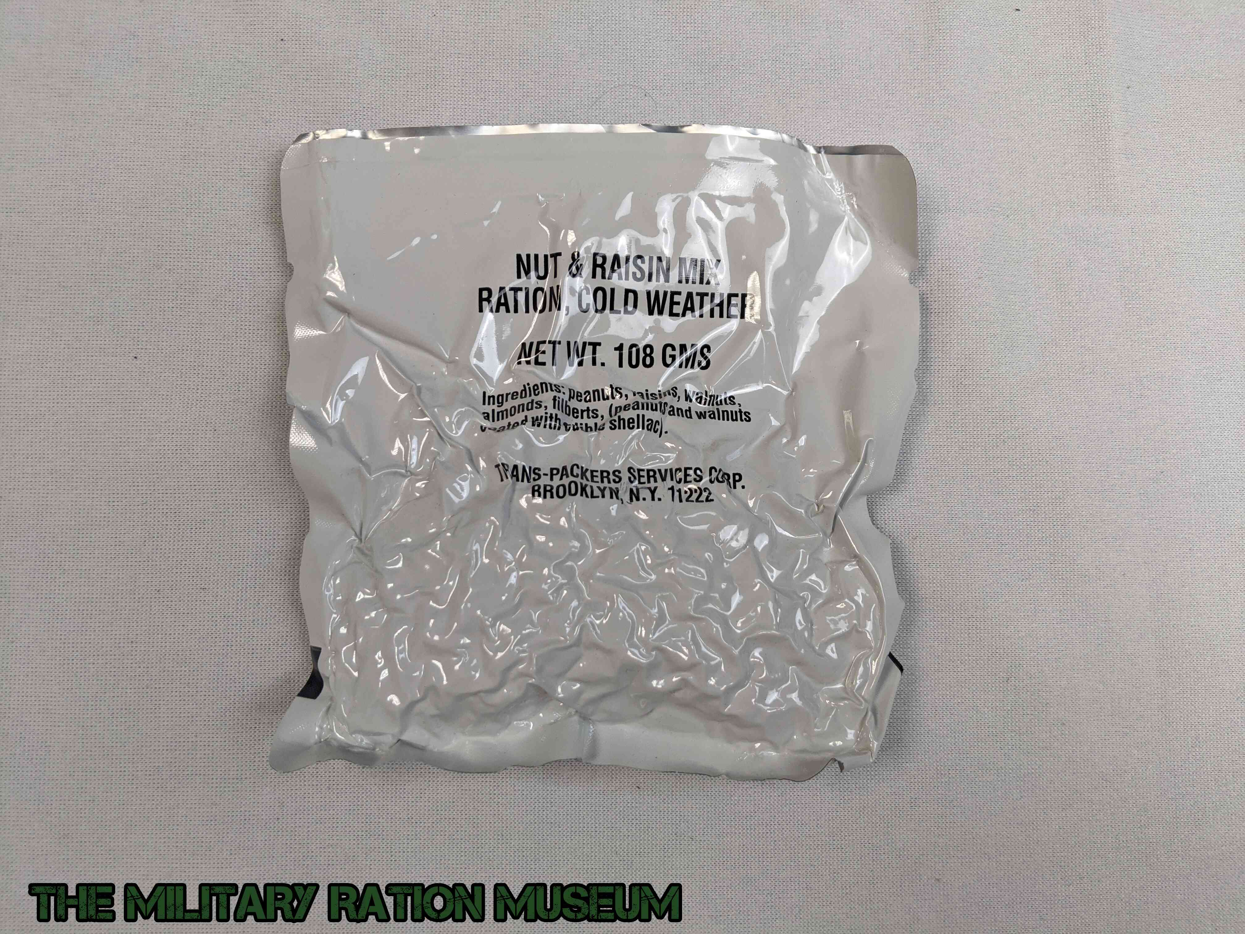 Ration, Cold Weather Nut And Raisin Mix | The Military Ration Museum ...