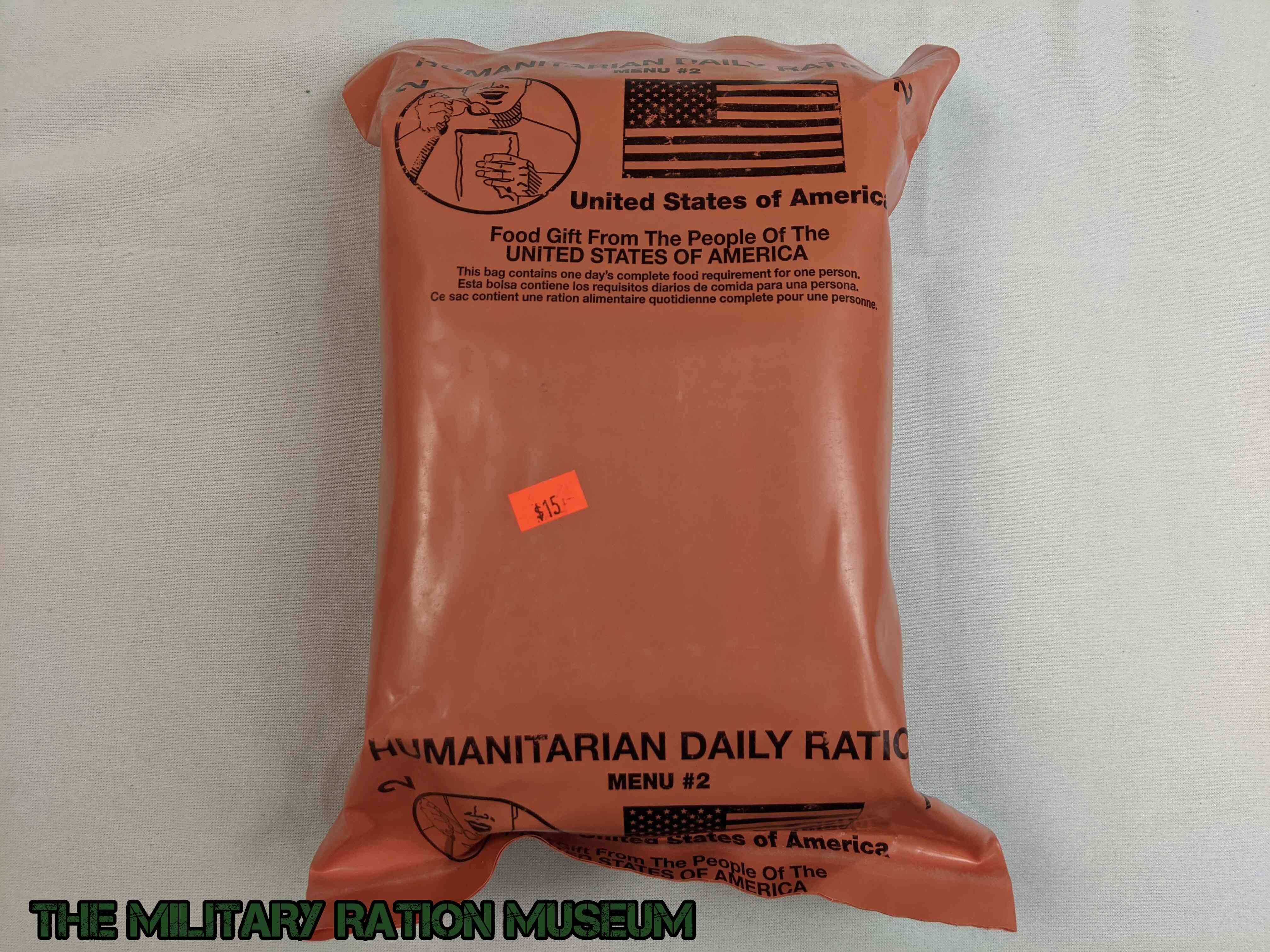 Humanitarian Daily Ration 24HR Salmon Bag - Menu 2 | The Military ...