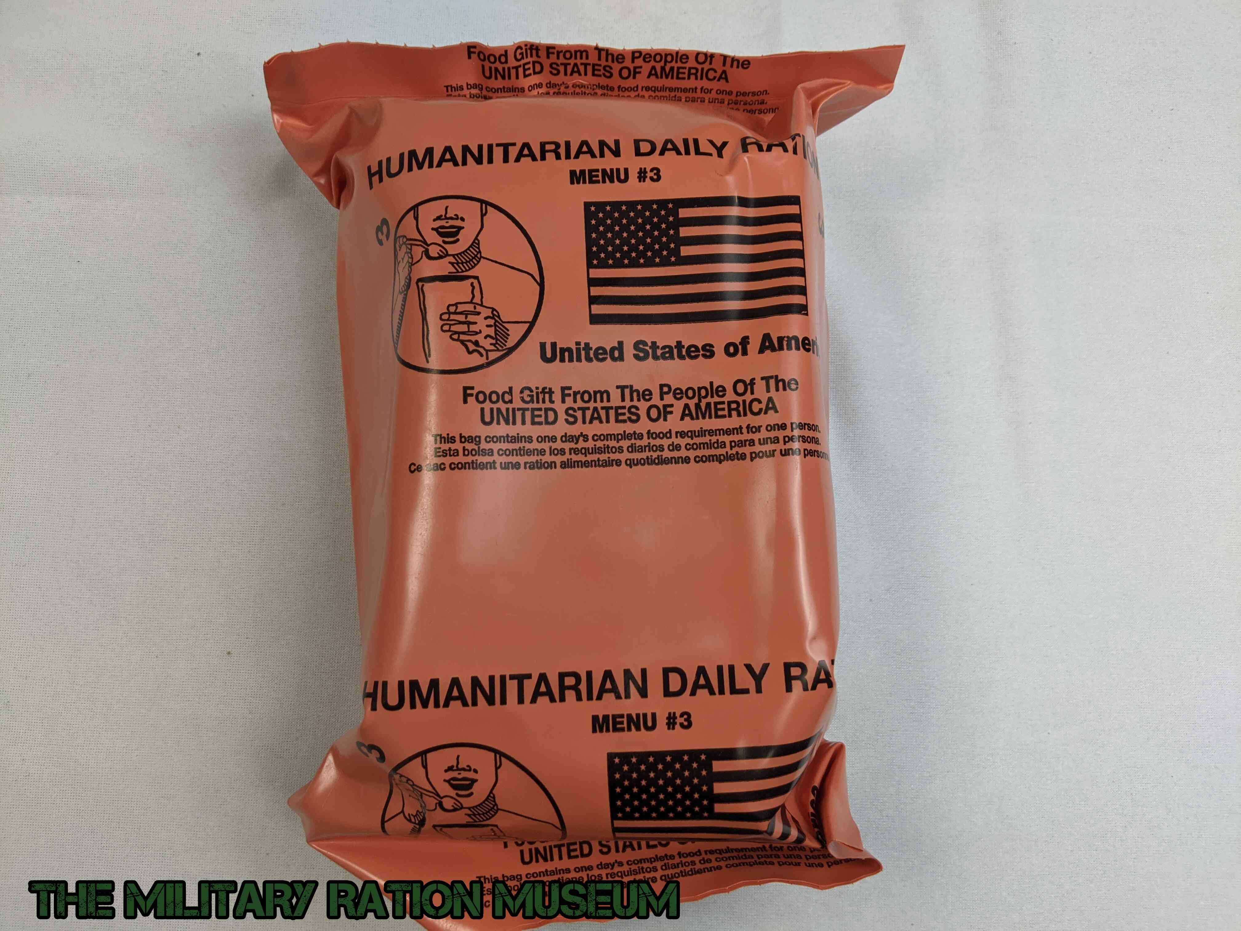 Humanitarian Daily Ration 24HR Salmon Bag - Menu 3 | The Military ...