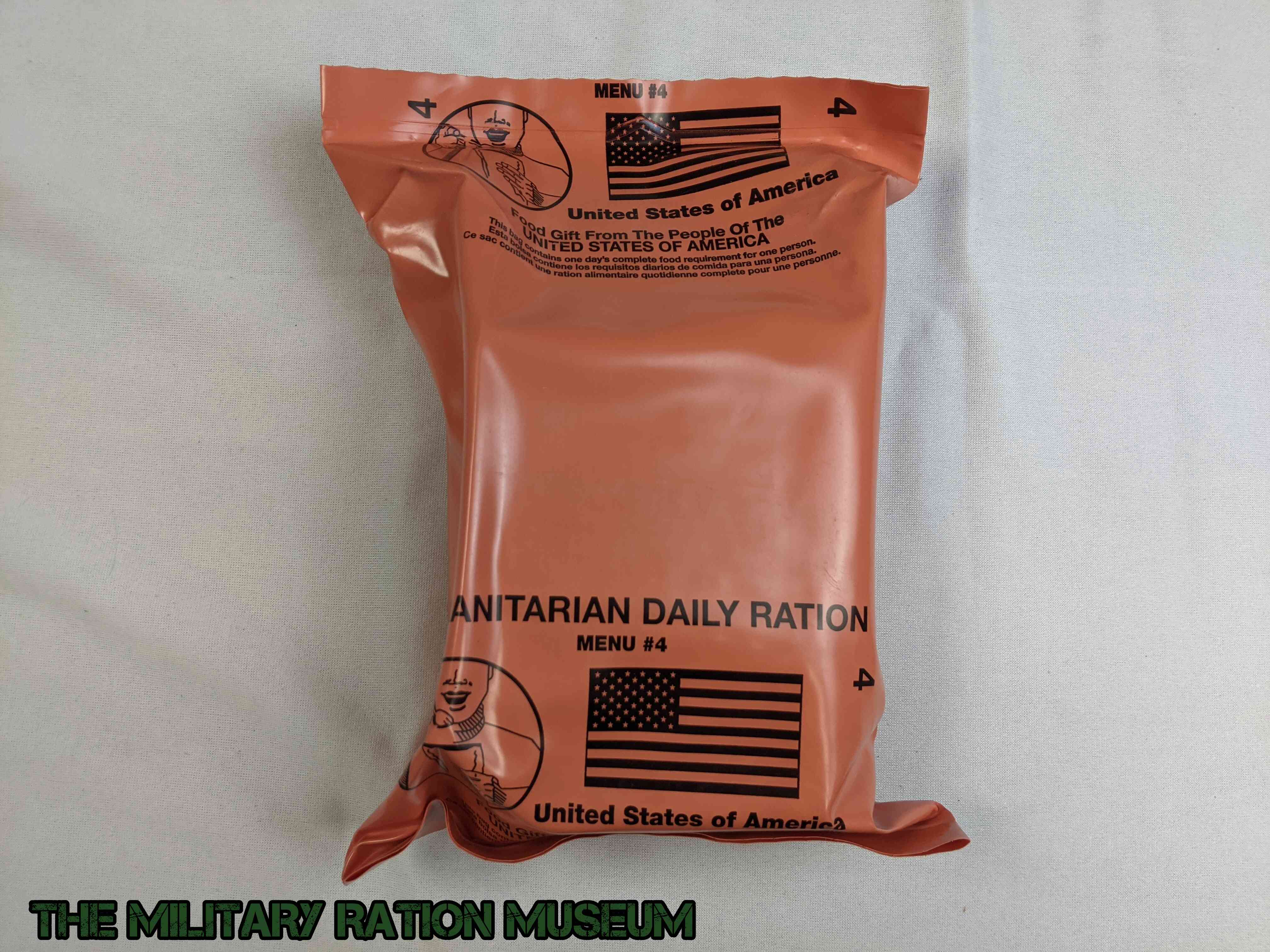 Humanitarian Daily Ration 24HR Salmon Bag - Menu 4 | The Military ...