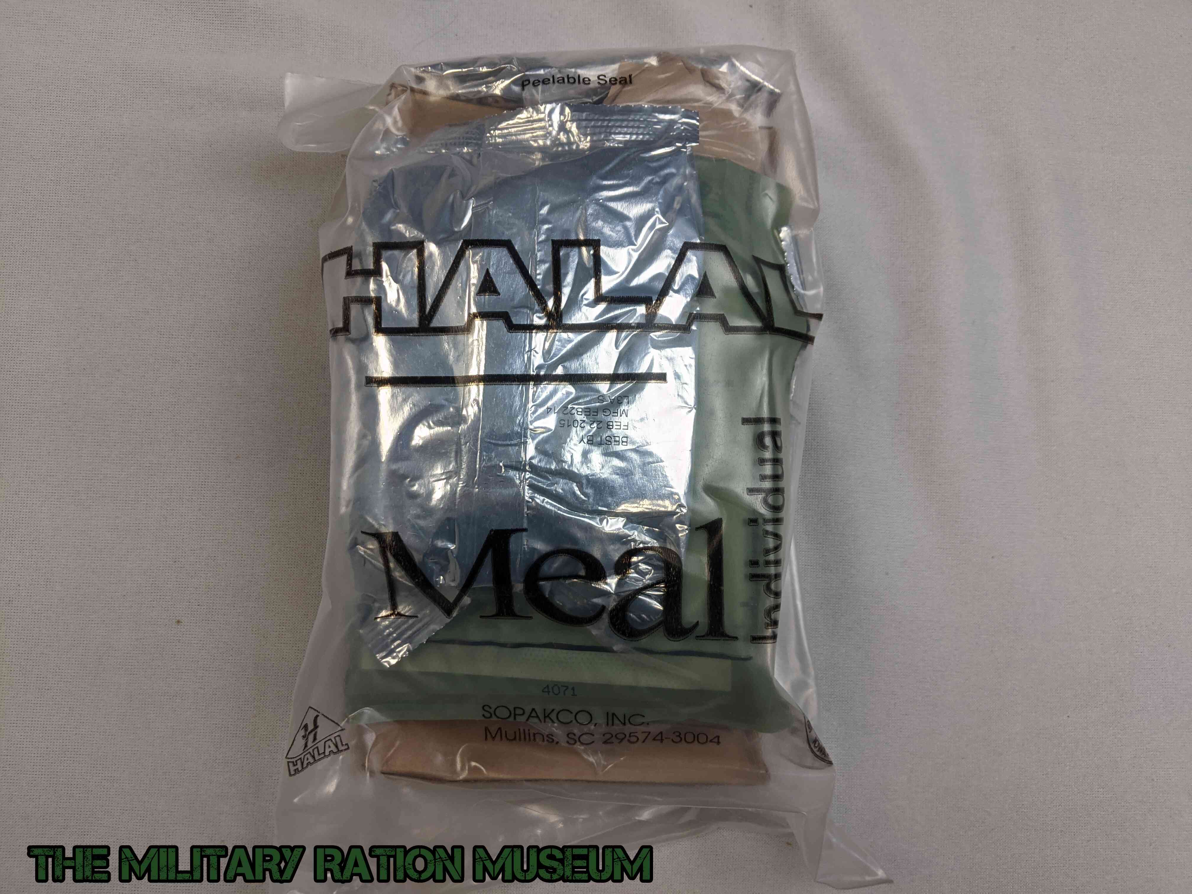 Meal, Halal, Individual / Halal MRE - Saag Chole With Lamb | The ...