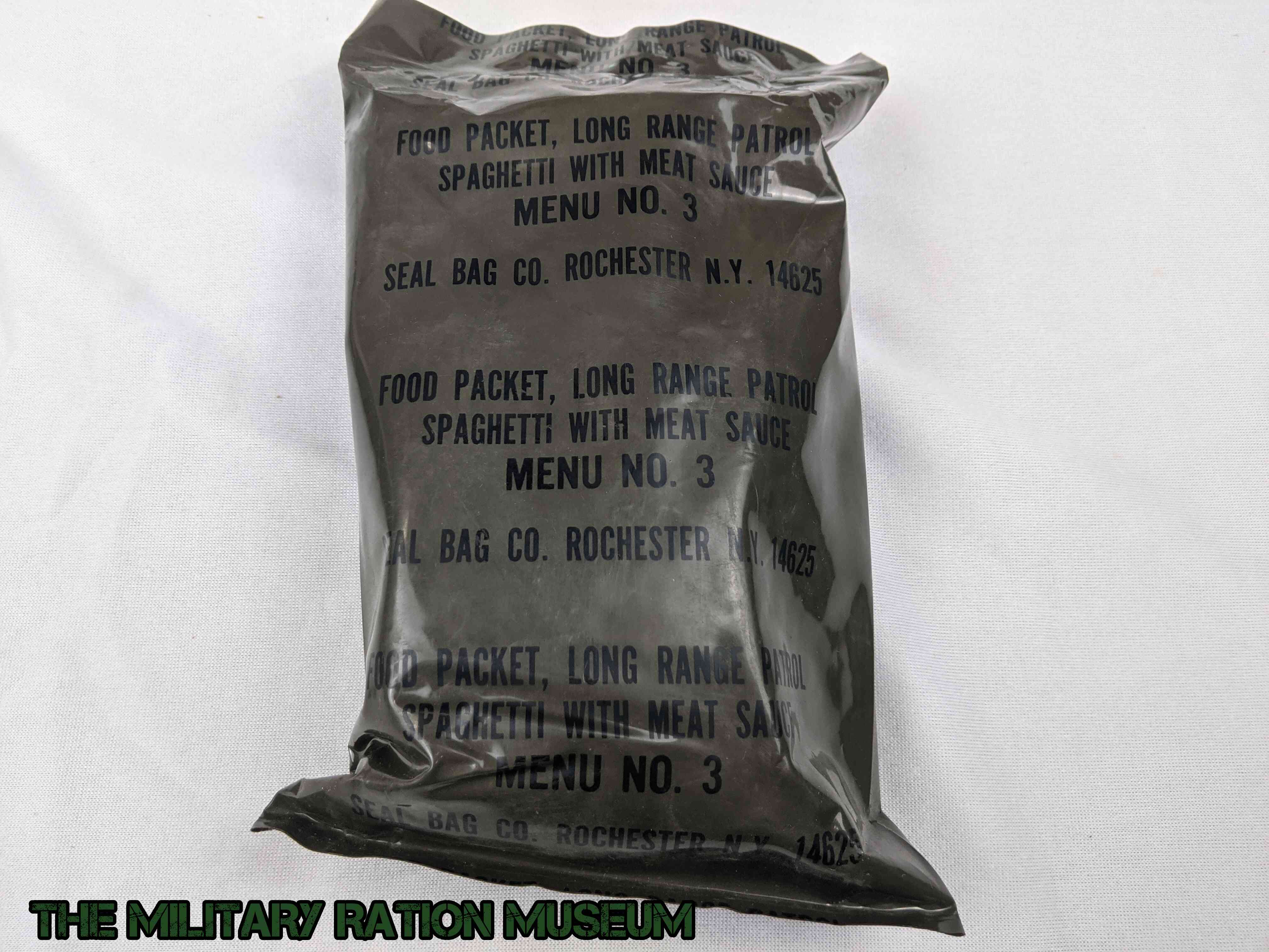 Food Packet, Long Range Patrol Menu 3 - Spaghetti With Meat Sauce | The ...