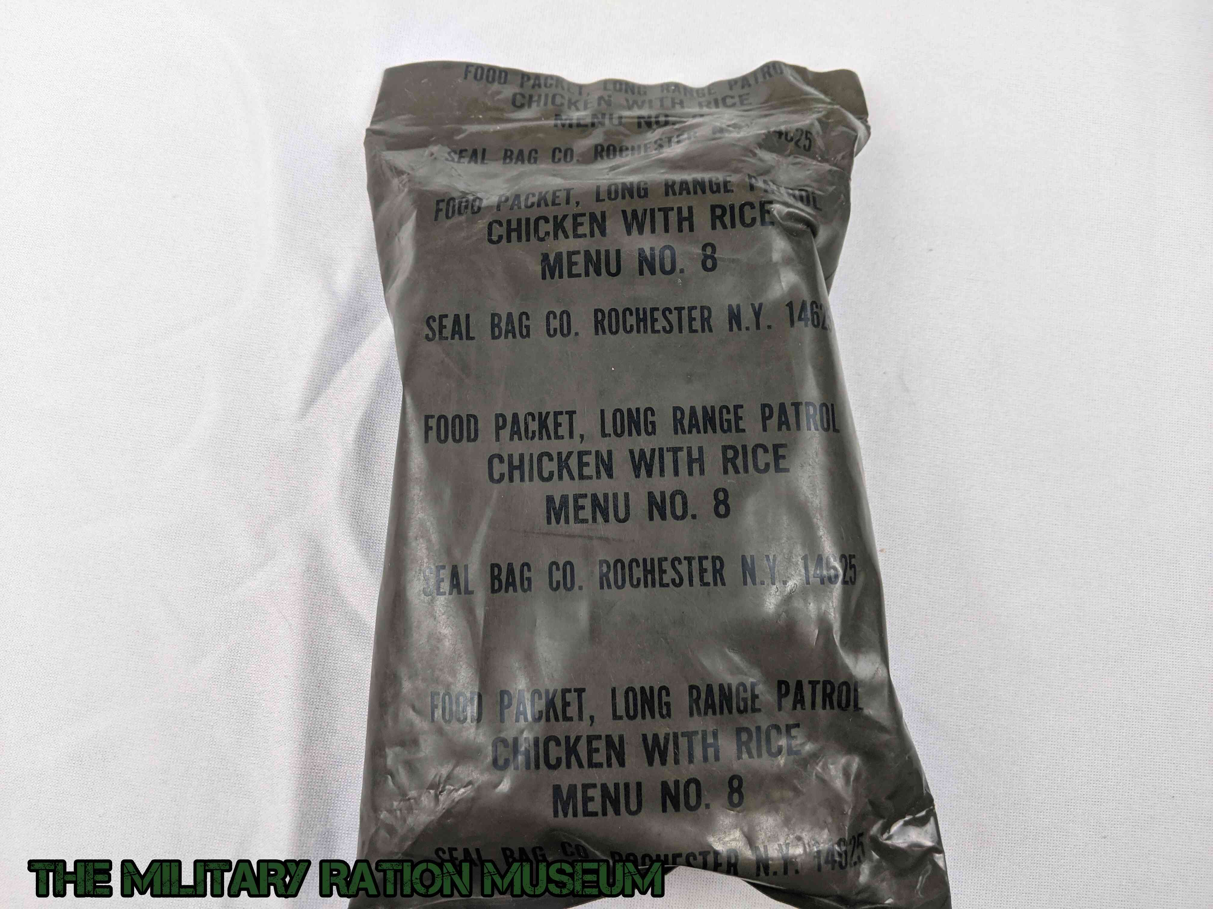 Green Bag Food Packet, Long Range Patrol Menu 8 - Chicken With Rice ...