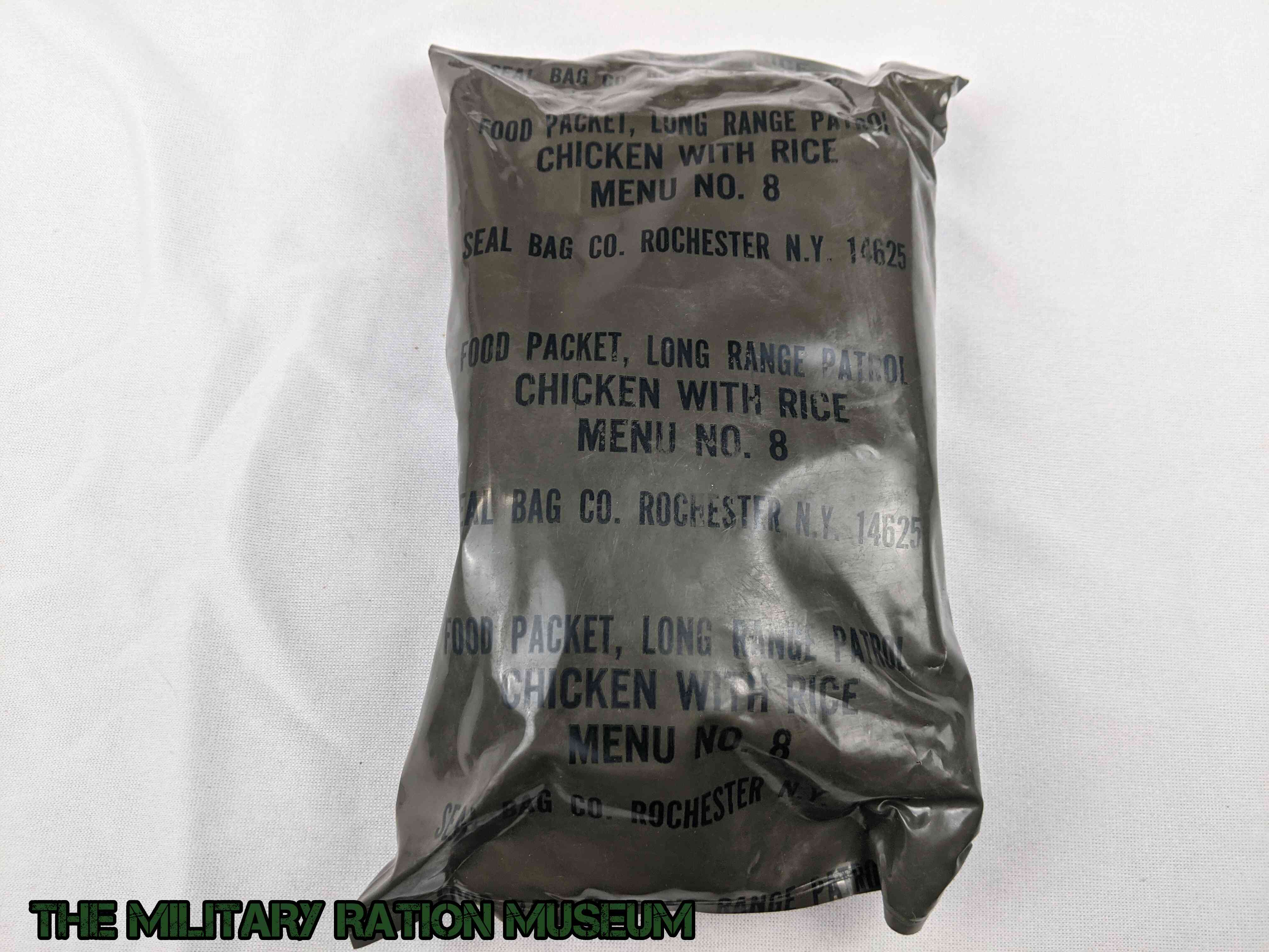 Green Bag Food Packet, Long Range Patrol Menu 8 - Chicken With Rice ...