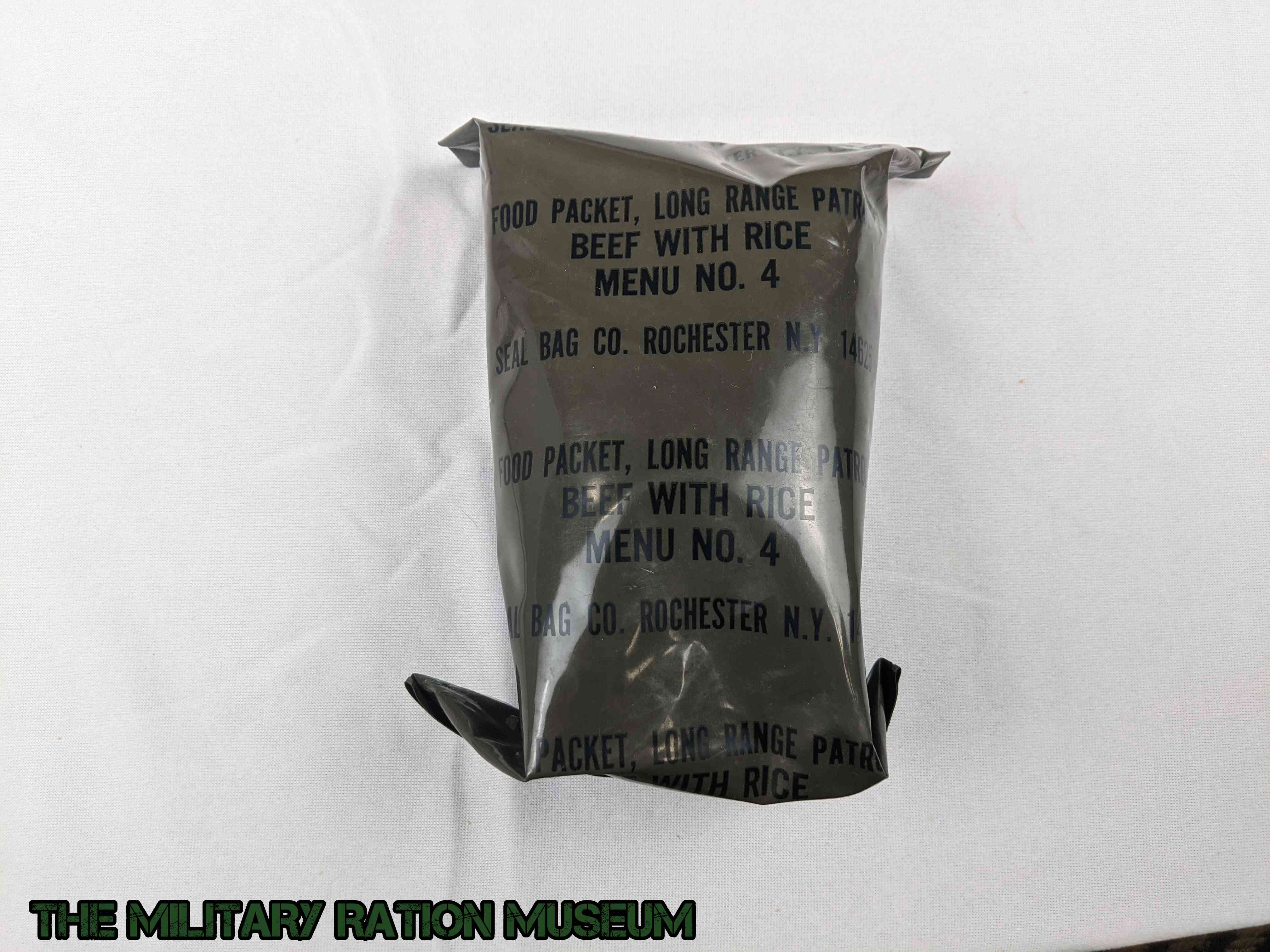 Green Bag Food Packet, Long Range Patrol Menu 4 - Beef With Rice | The ...