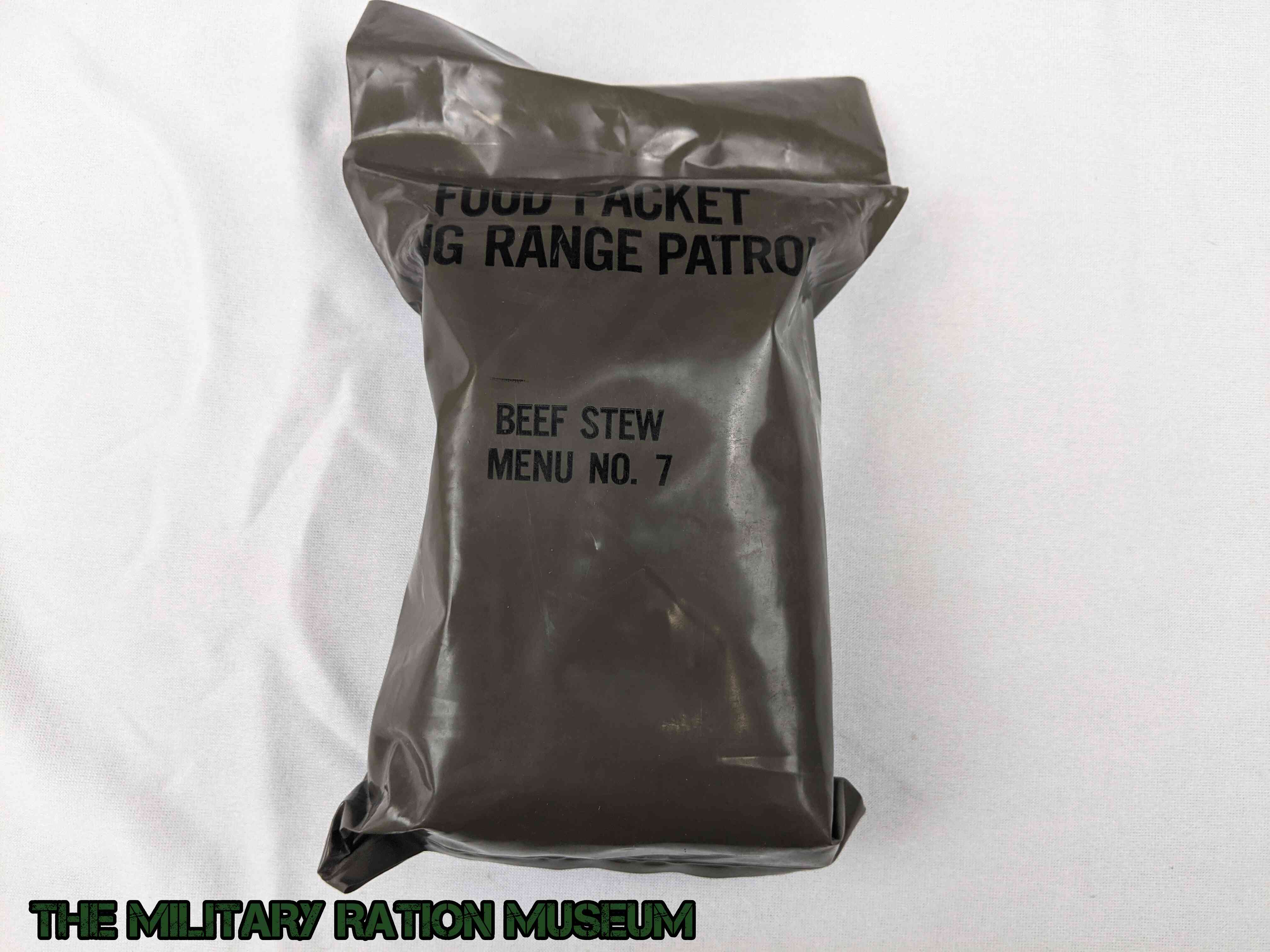 Green Bag Food Packet, Long Range Patrol Menu 7 - Beef Stew | The ...
