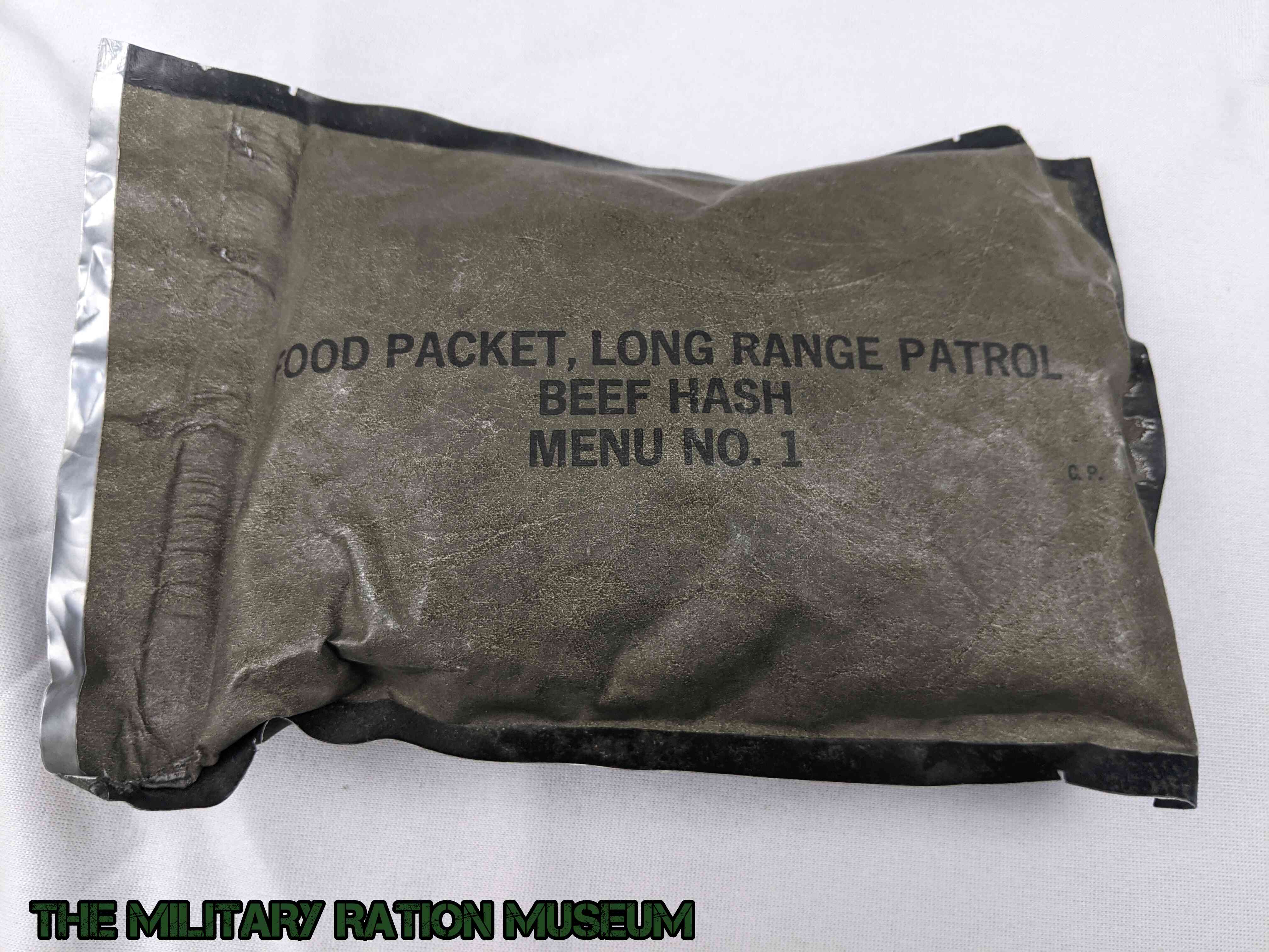 Canvas Food Packet, Long Range Patrol Menu 1 - Beef Hash | The Military ...