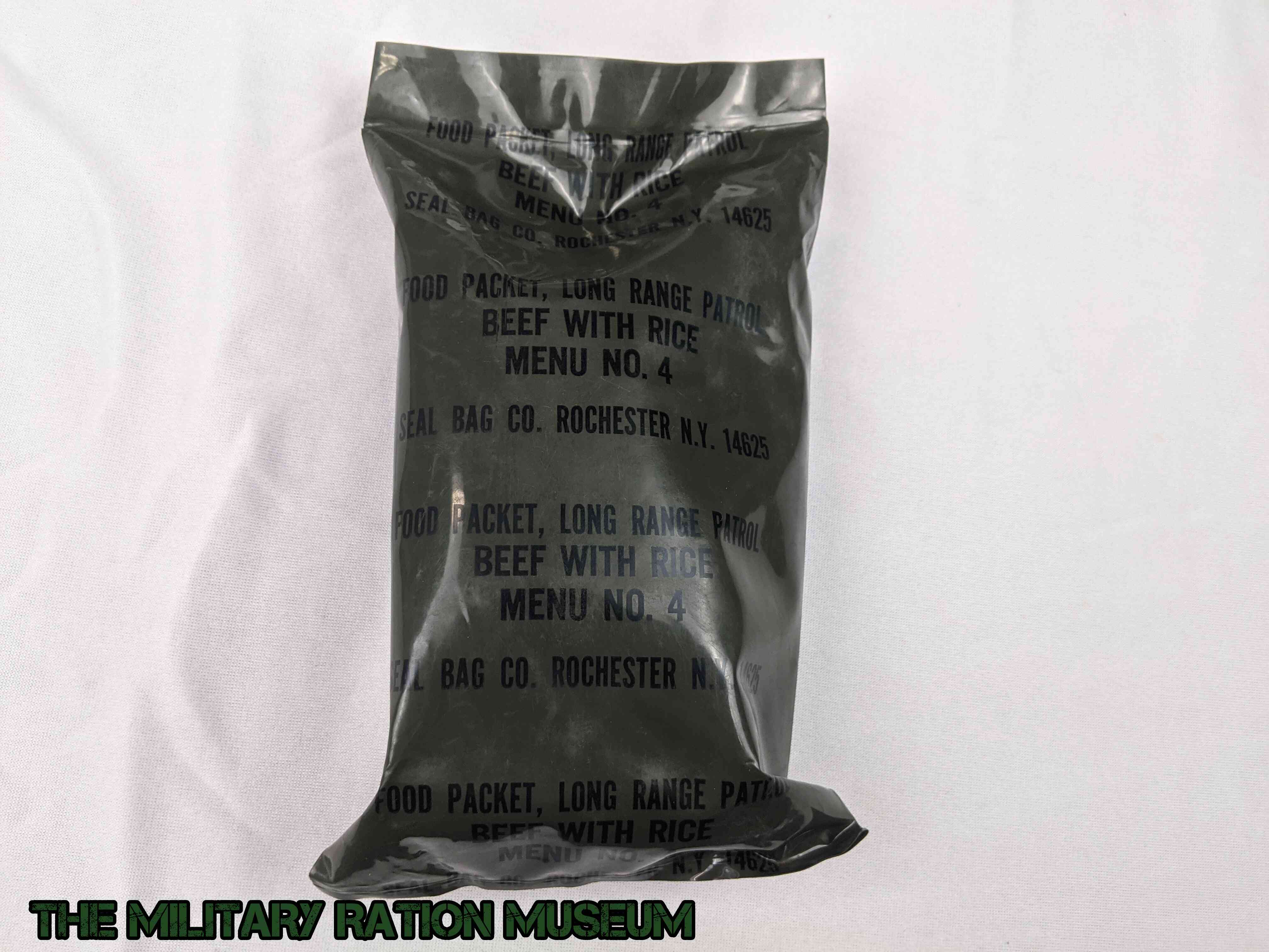 Green Bag Food Packet, Long Range Patrol Menu 4 | The Military Ration ...