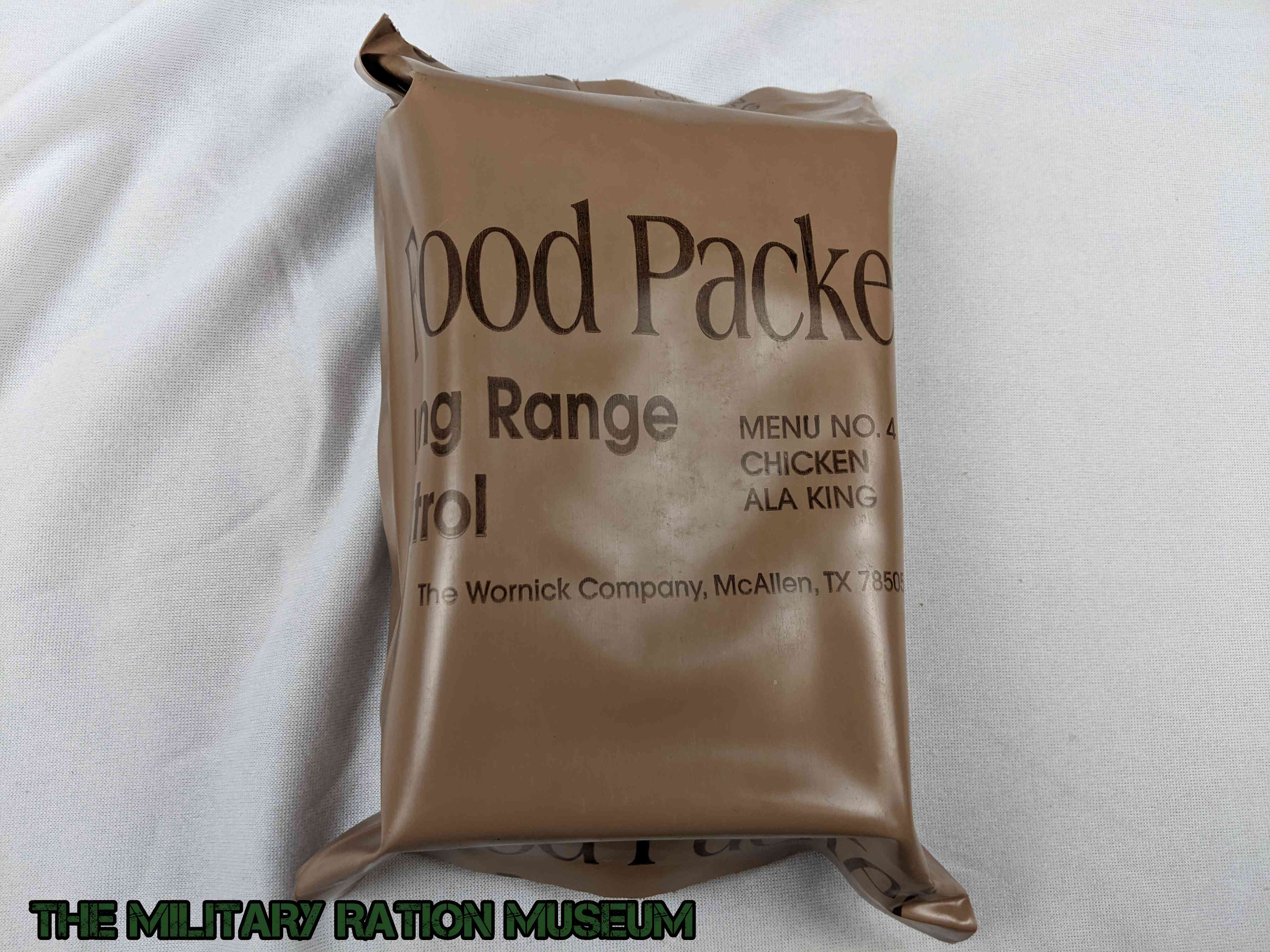 Food Packet, Long Range Patrol Menu 4 - Chicken Ala King | The Military ...