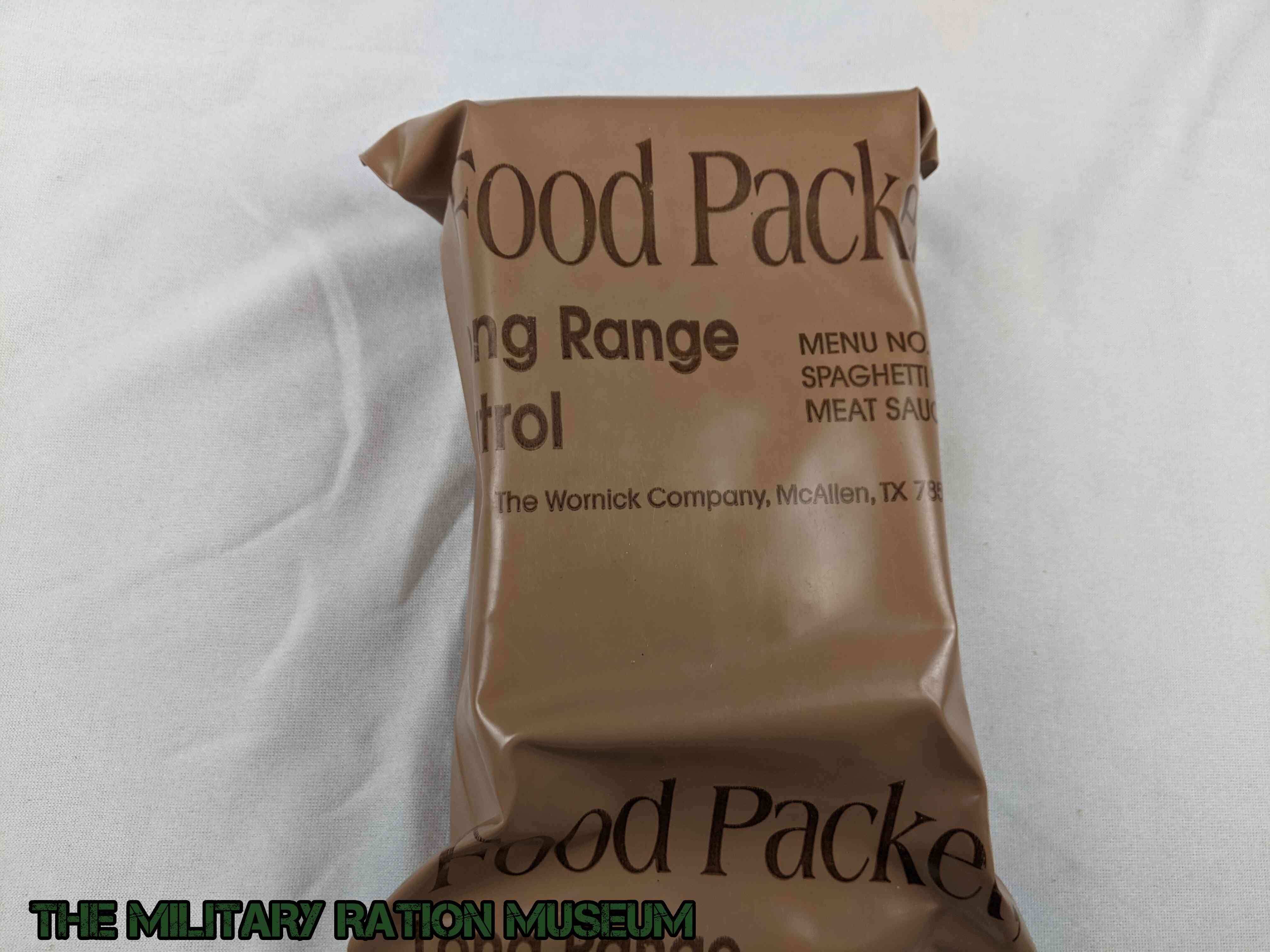 Food Packet, Long Range Patrol Menu 6 - Spaghetti With Meat Sauce | The ...