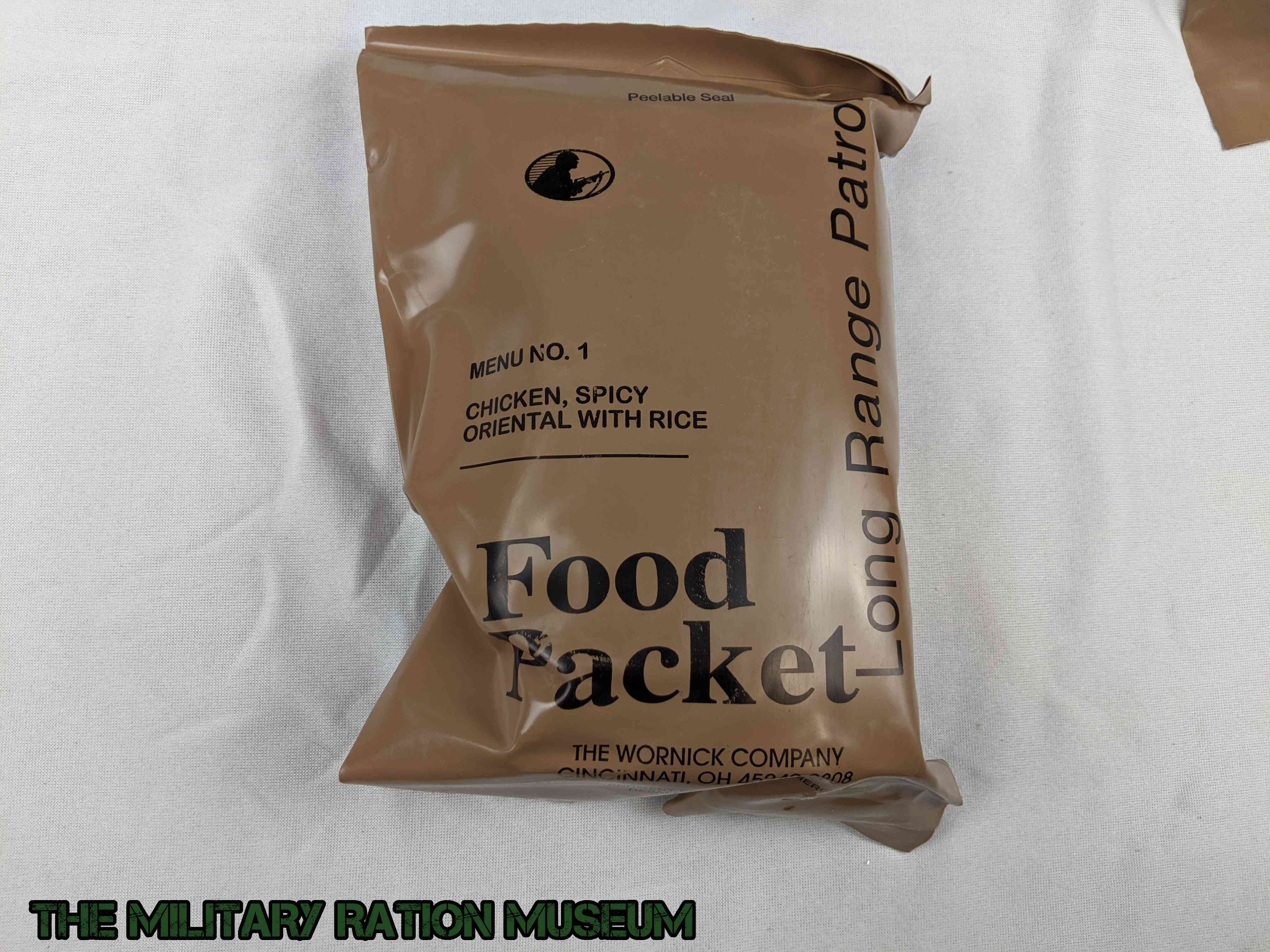 Food Packet, Long Range Patrol Menu 1 - Chicken, Spicy, Oriental With ...