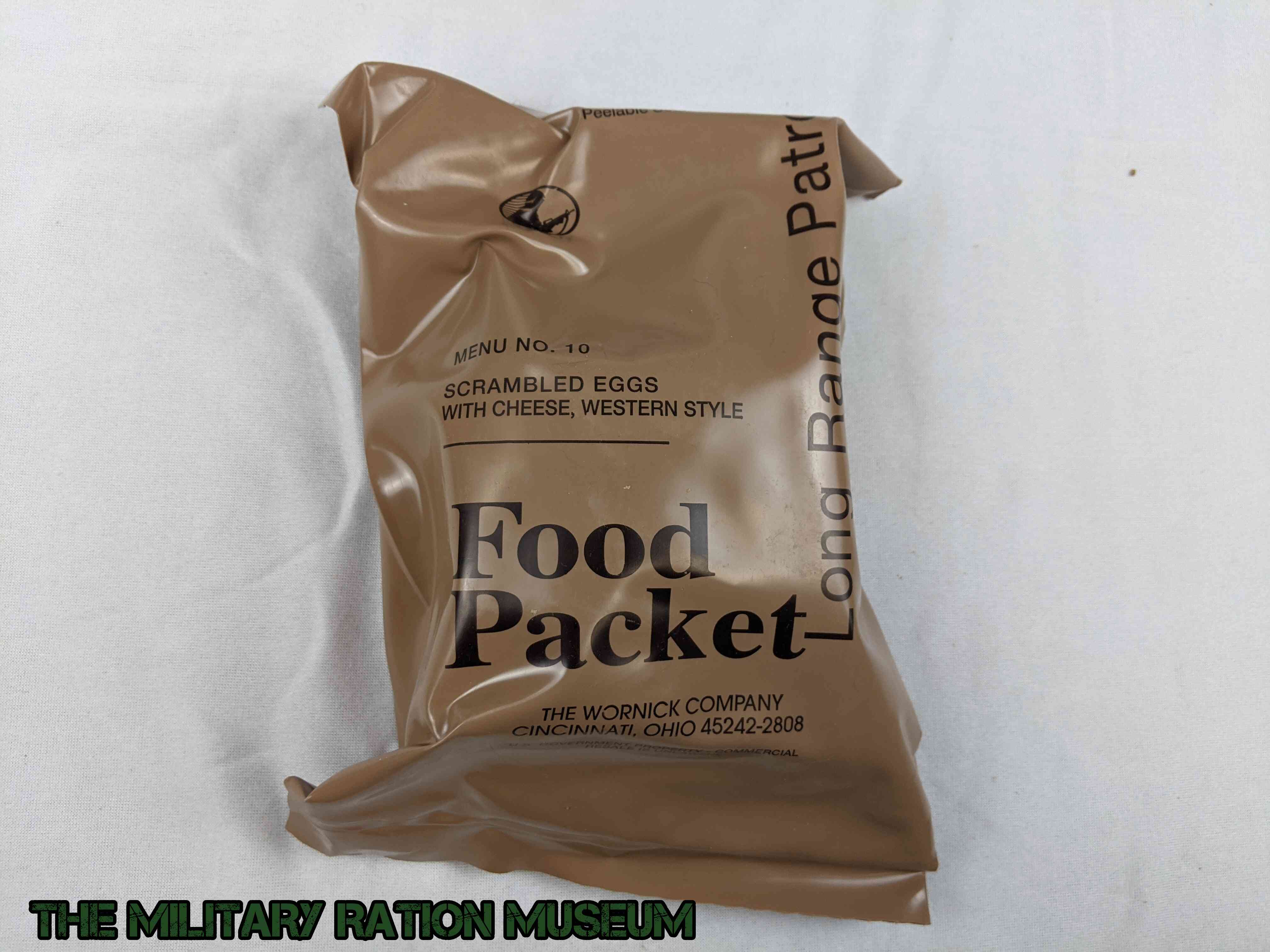 Food Packet, Long Range Patrol Menu 10 - Scrambled Eggs With Cheese ...