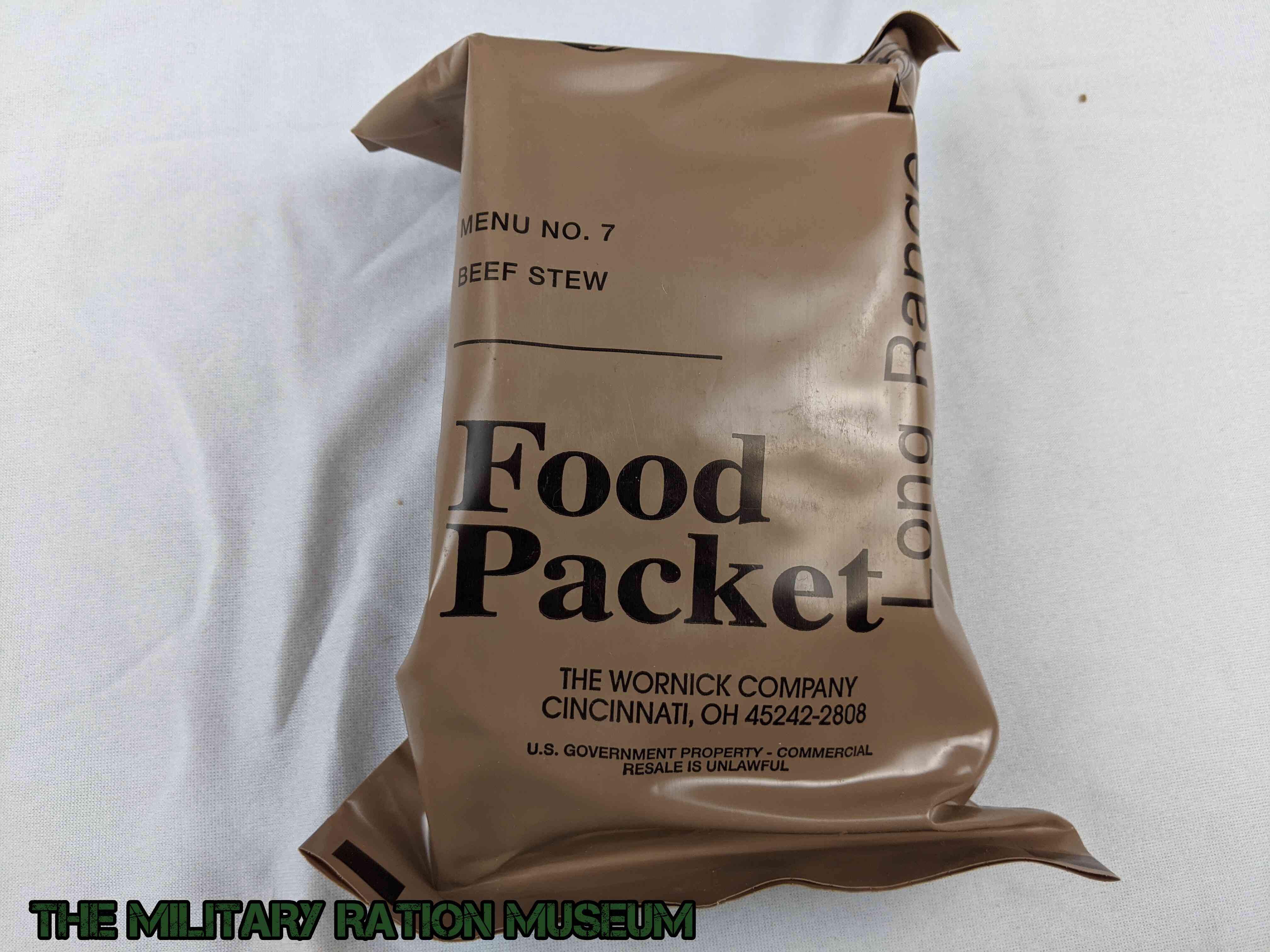 Food Packet, Long Range Patrol Menu 7 - Beef Stew | The Military Ration ...