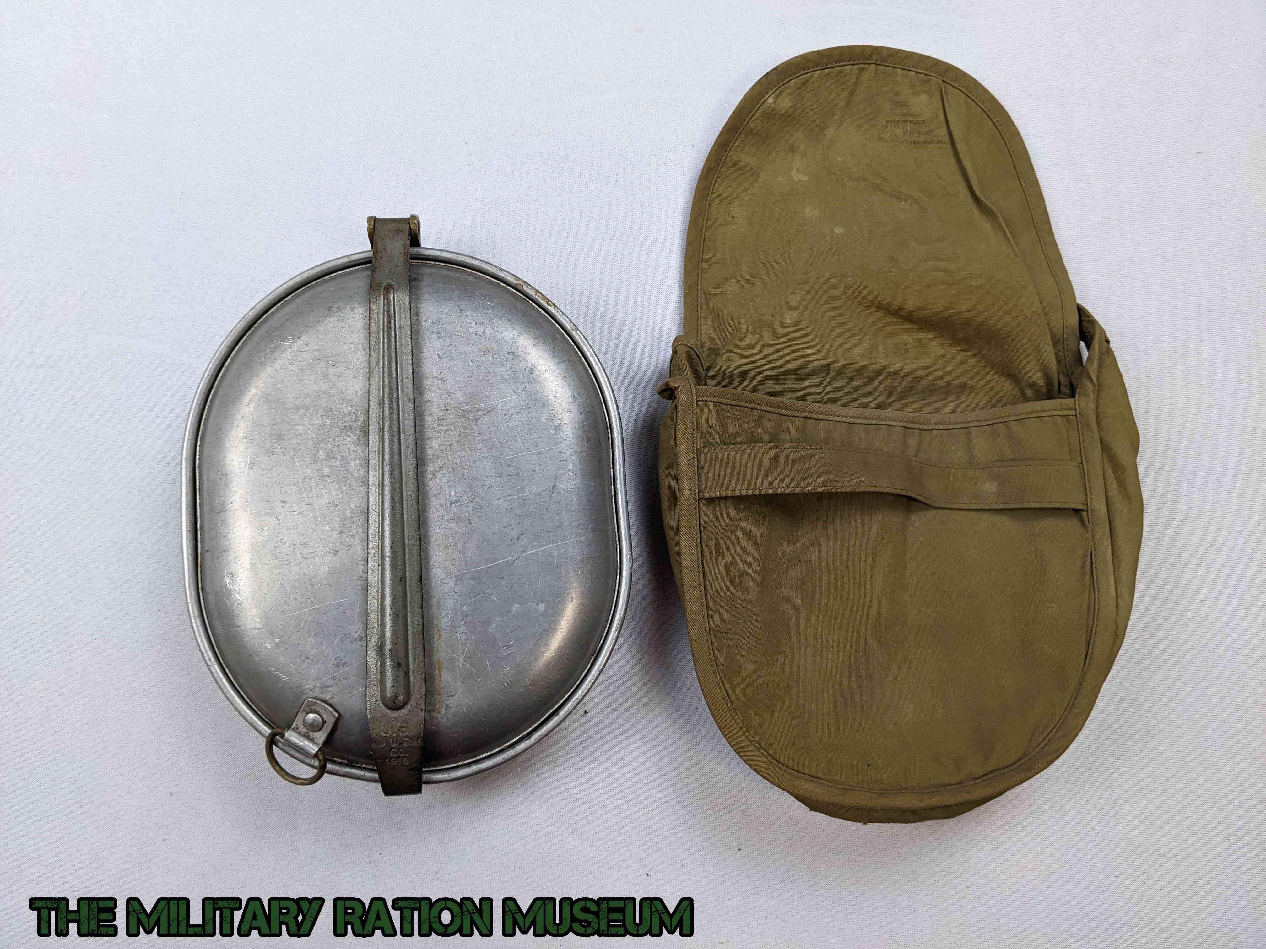 Complete US Mess Kit With Pouch | The Military Ration Museum Archives