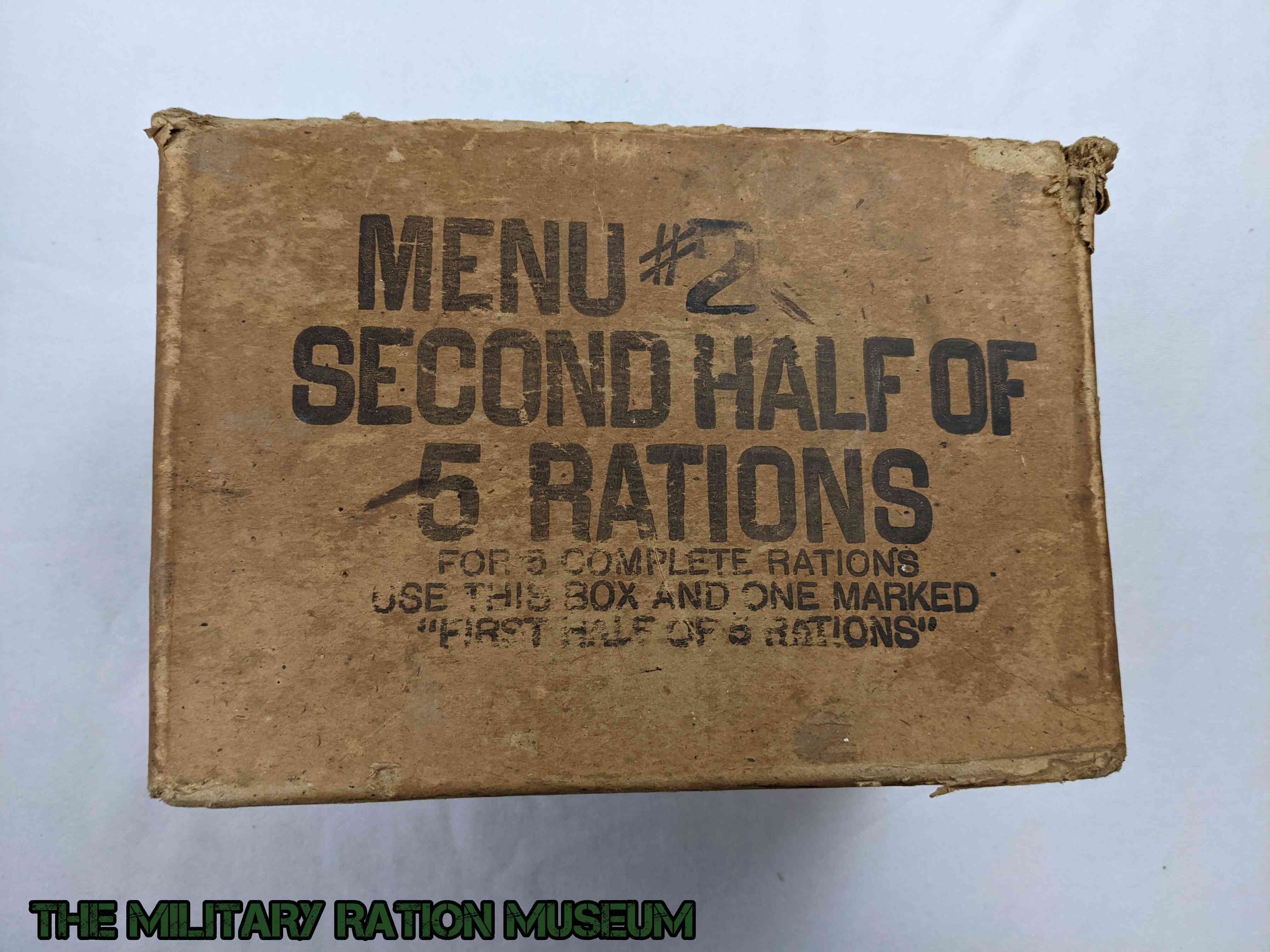 10-in-1 2nd Half of 5 Rations - Menu 2 | The Military Ration Museum ...