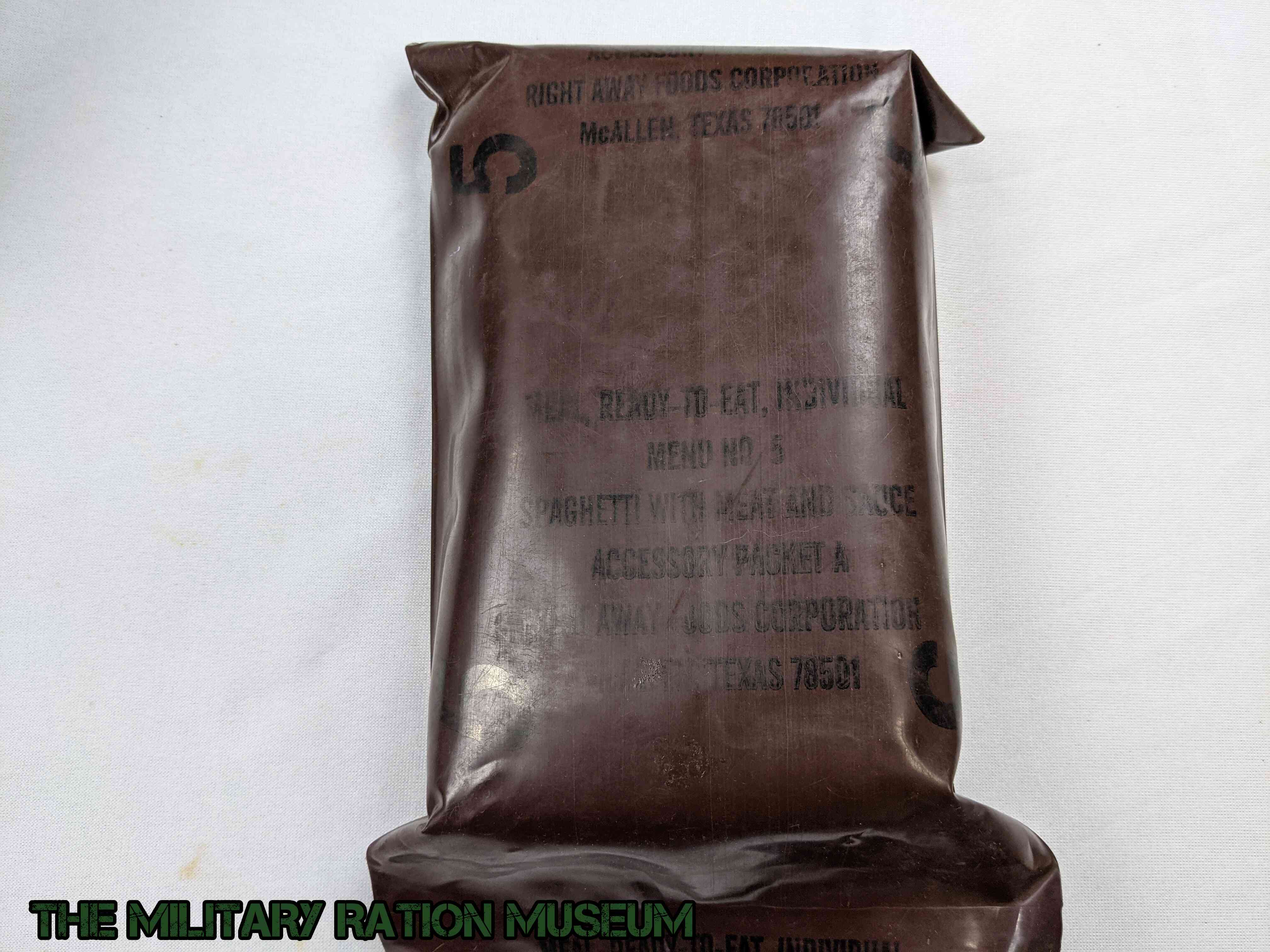 Brown Bag Meal, Ready to Eat - Menu 5 Spaghetti with Meat Sauce | The ...