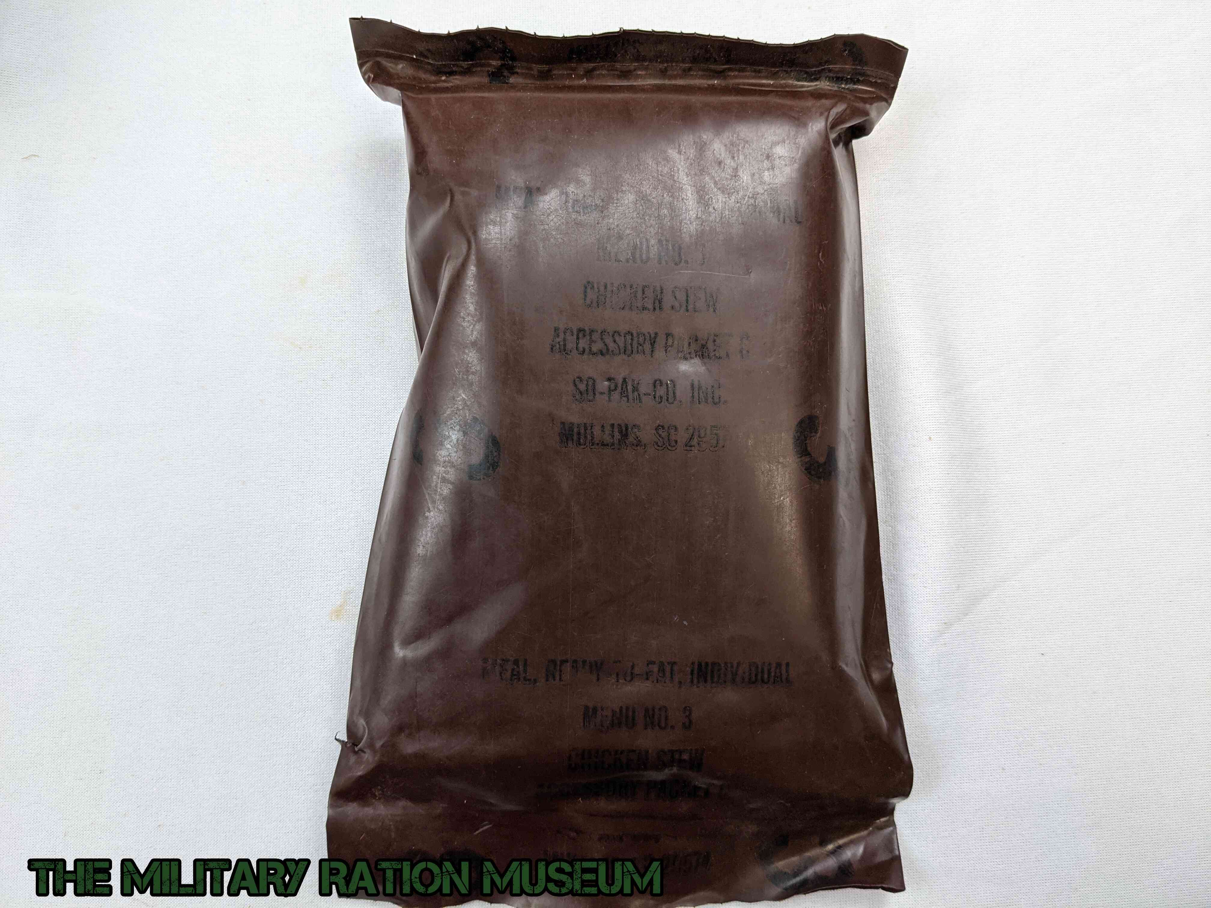 Brown Bag Meal, Ready to Eat - Menu 3 Chicken Stew | The Military ...