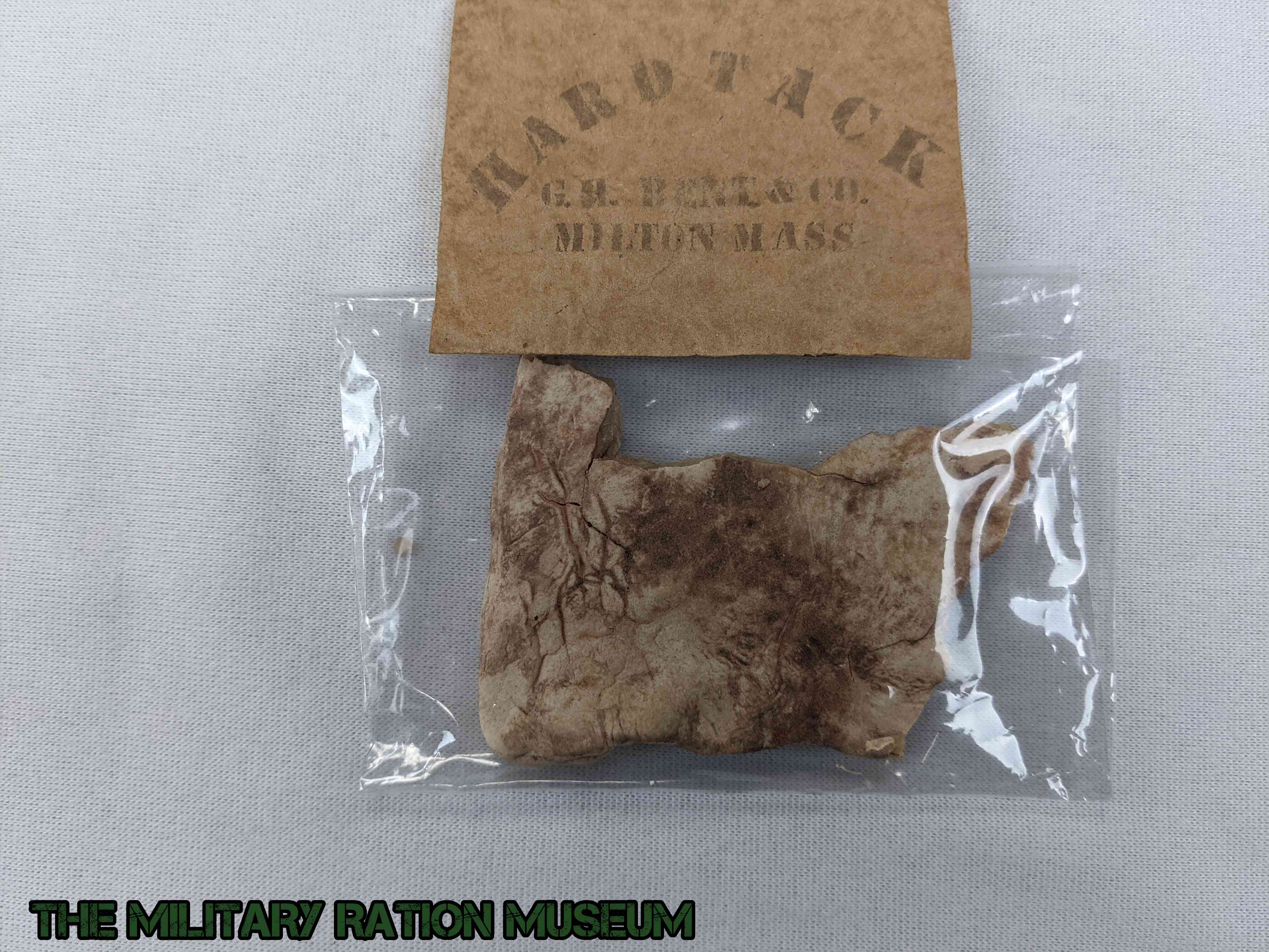 Hard Tack - GH Bent Co - Partial | The Military Ration Museum Archives