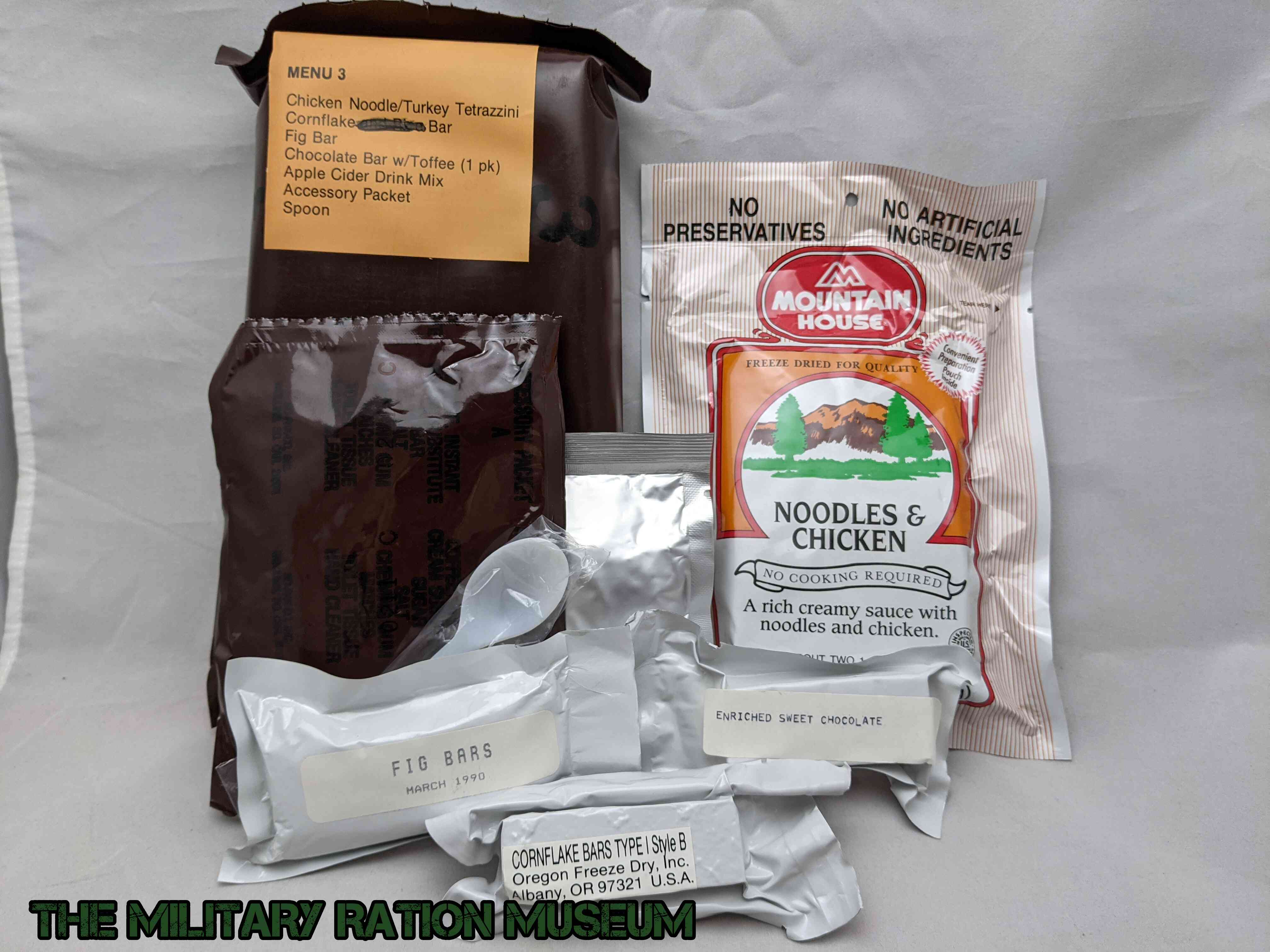 Longlife Ration Packet (LLRP) - Menu 3 - Chicken Noodle (Opened) | The ...