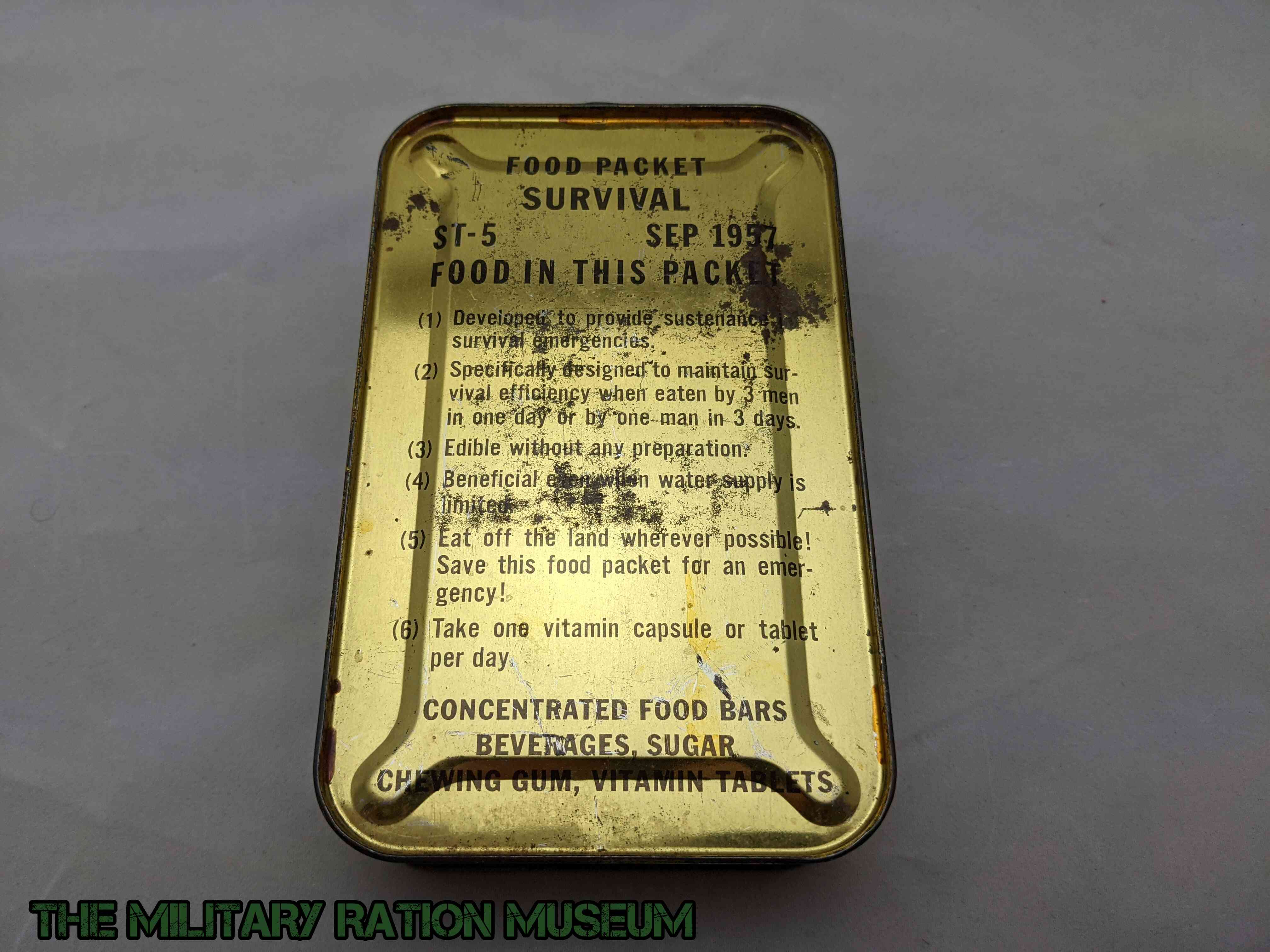 Food Packet, Survivial ST-5 (Survival Tropical - 5) | The Military ...