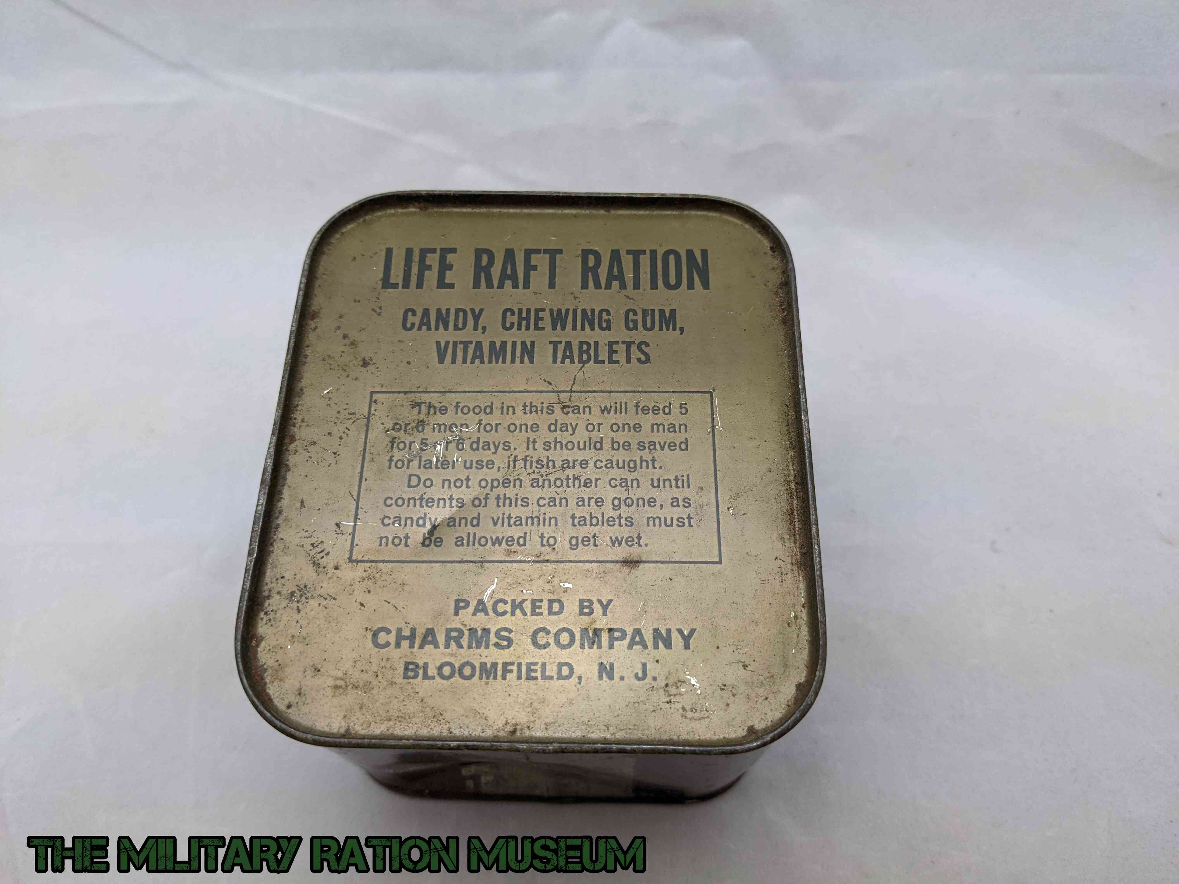 Life Raft Ration (12x Charms) | The Military Ration Museum Archives