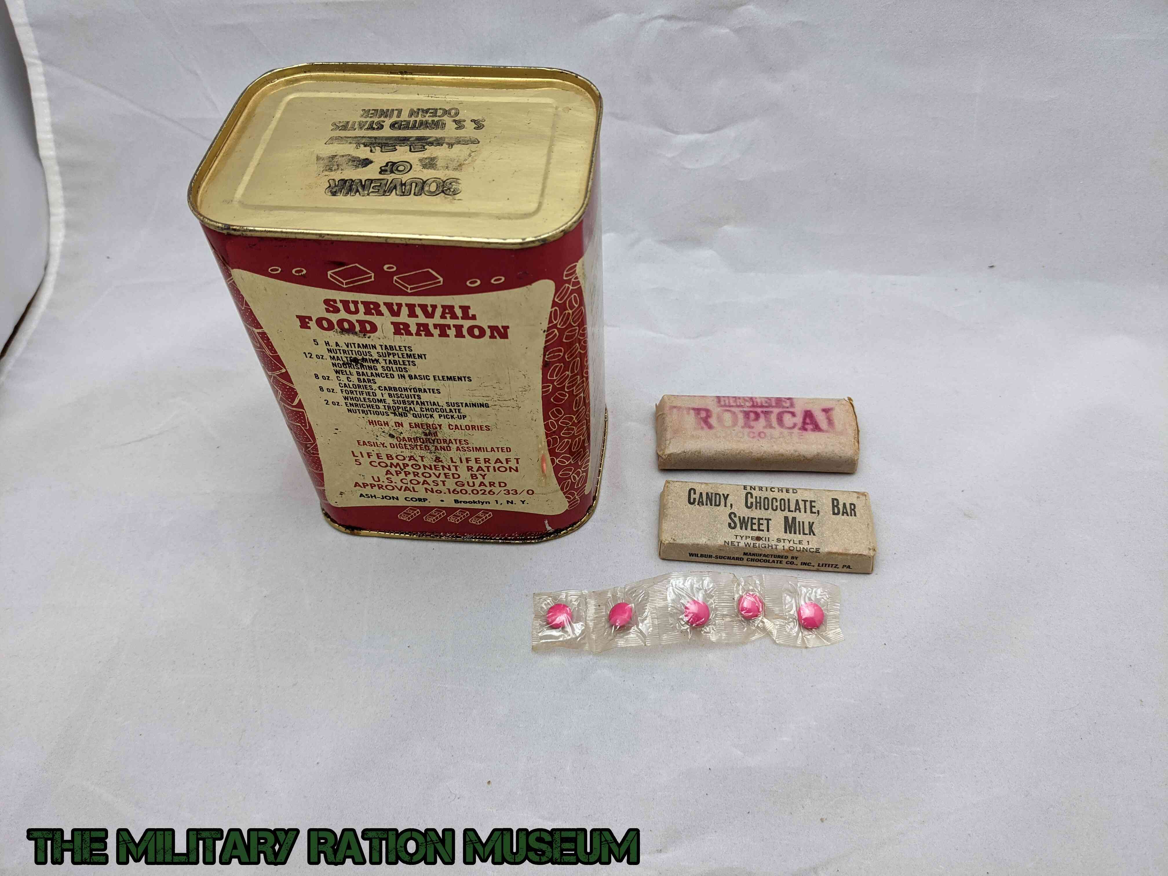 Suvival Food Ration (w/Partial Contents) - SS United States | The ...