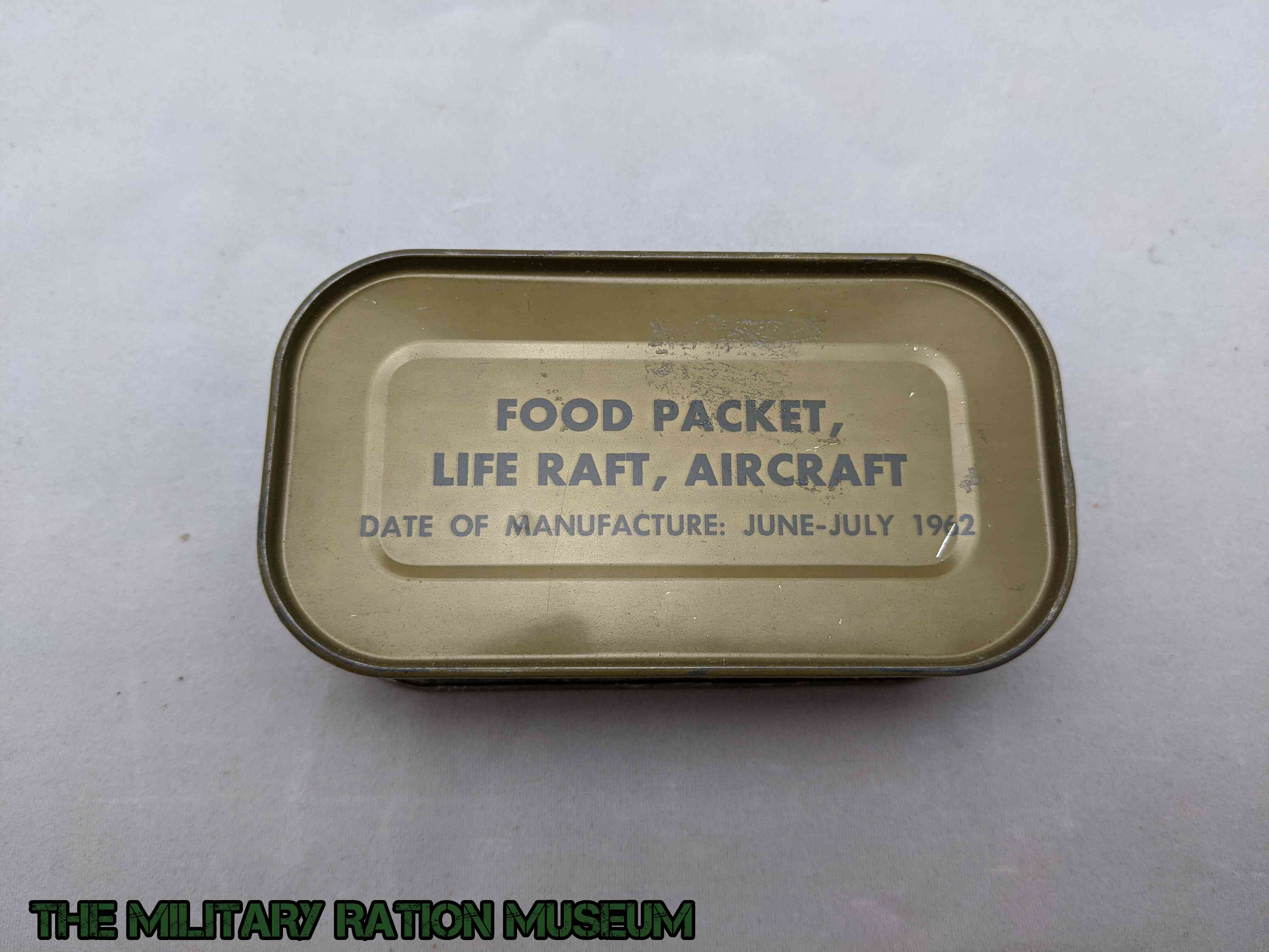 Food Packet, Life Raft, Aircraft | The Military Ration Museum Archives