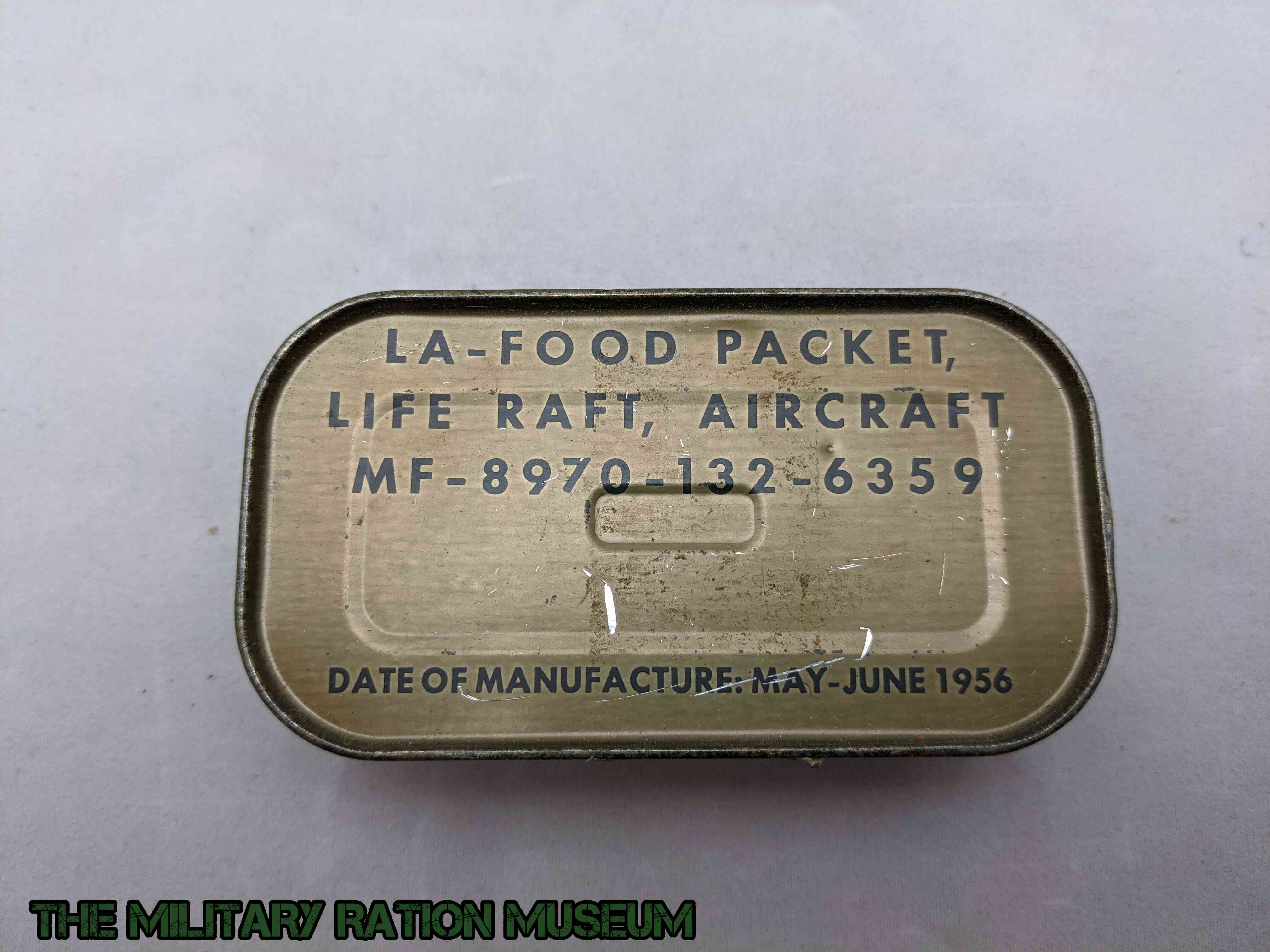 LA-Food Packet, Life Raft, Aircraft | The Military Ration Museum Archives