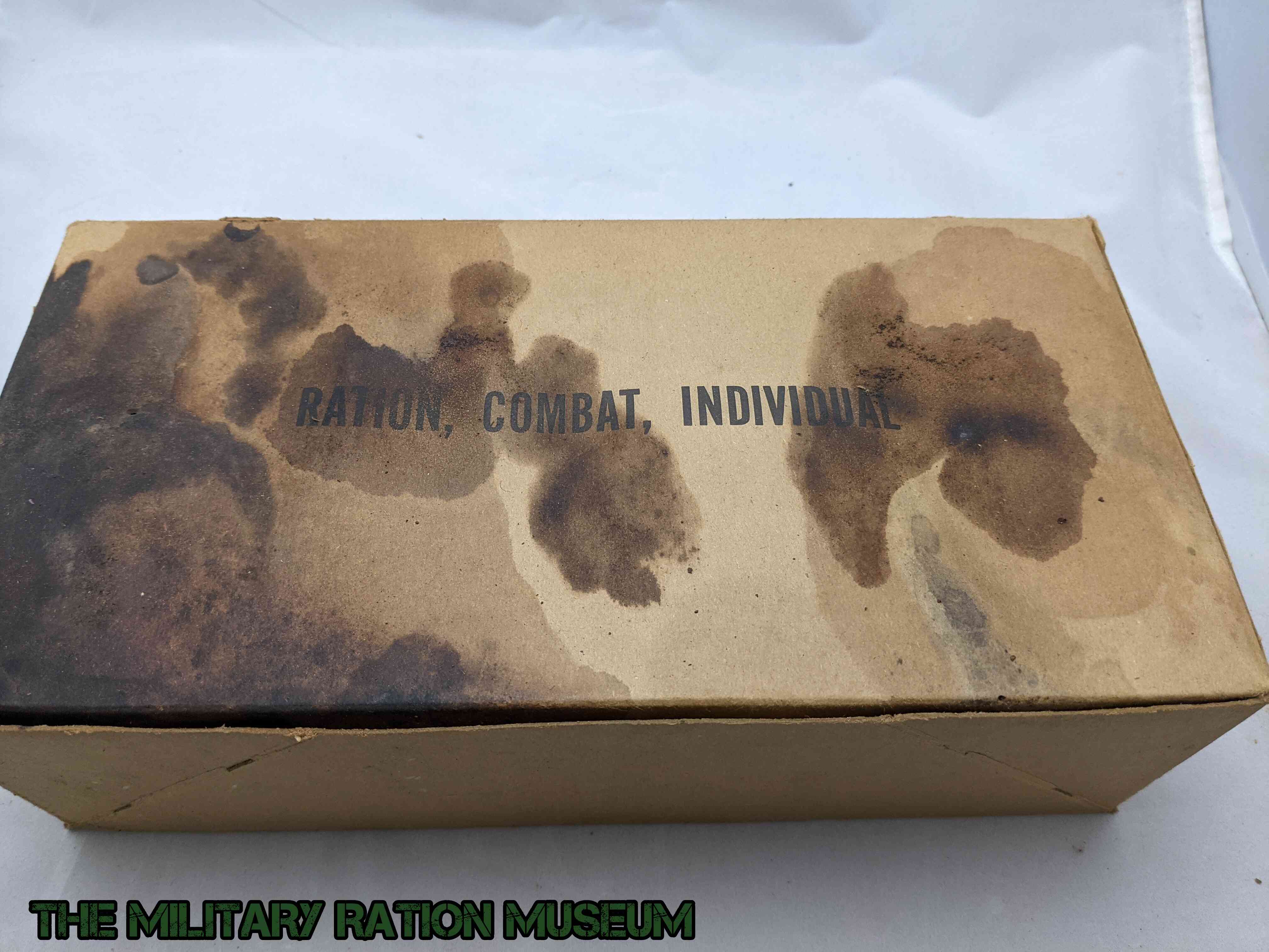 Ration, Combat, Individual, Poor box conditon, Some cans | The Military ...