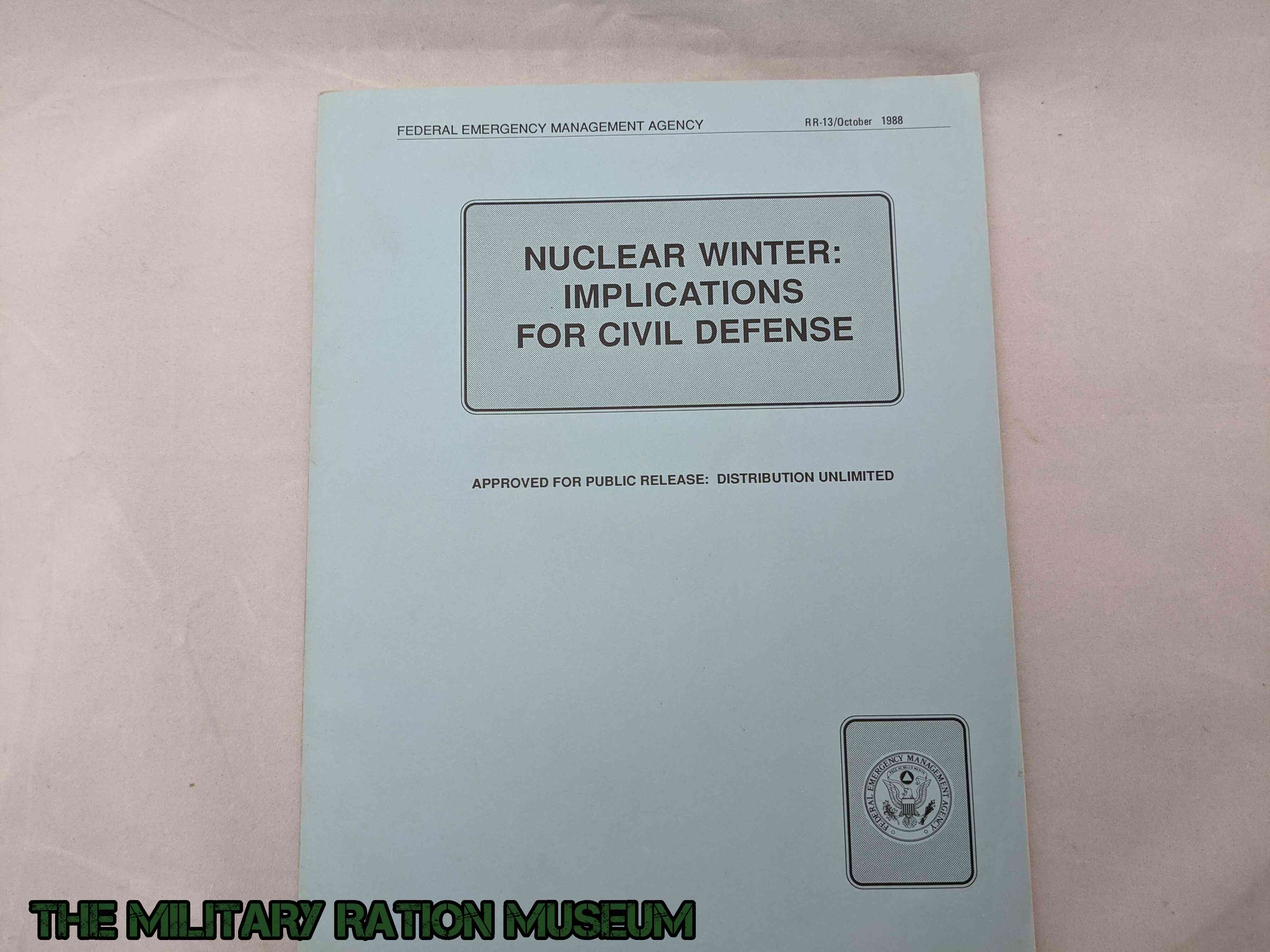 Nuclear Winter: Implications for Civilian Defense | The Military Ration ...