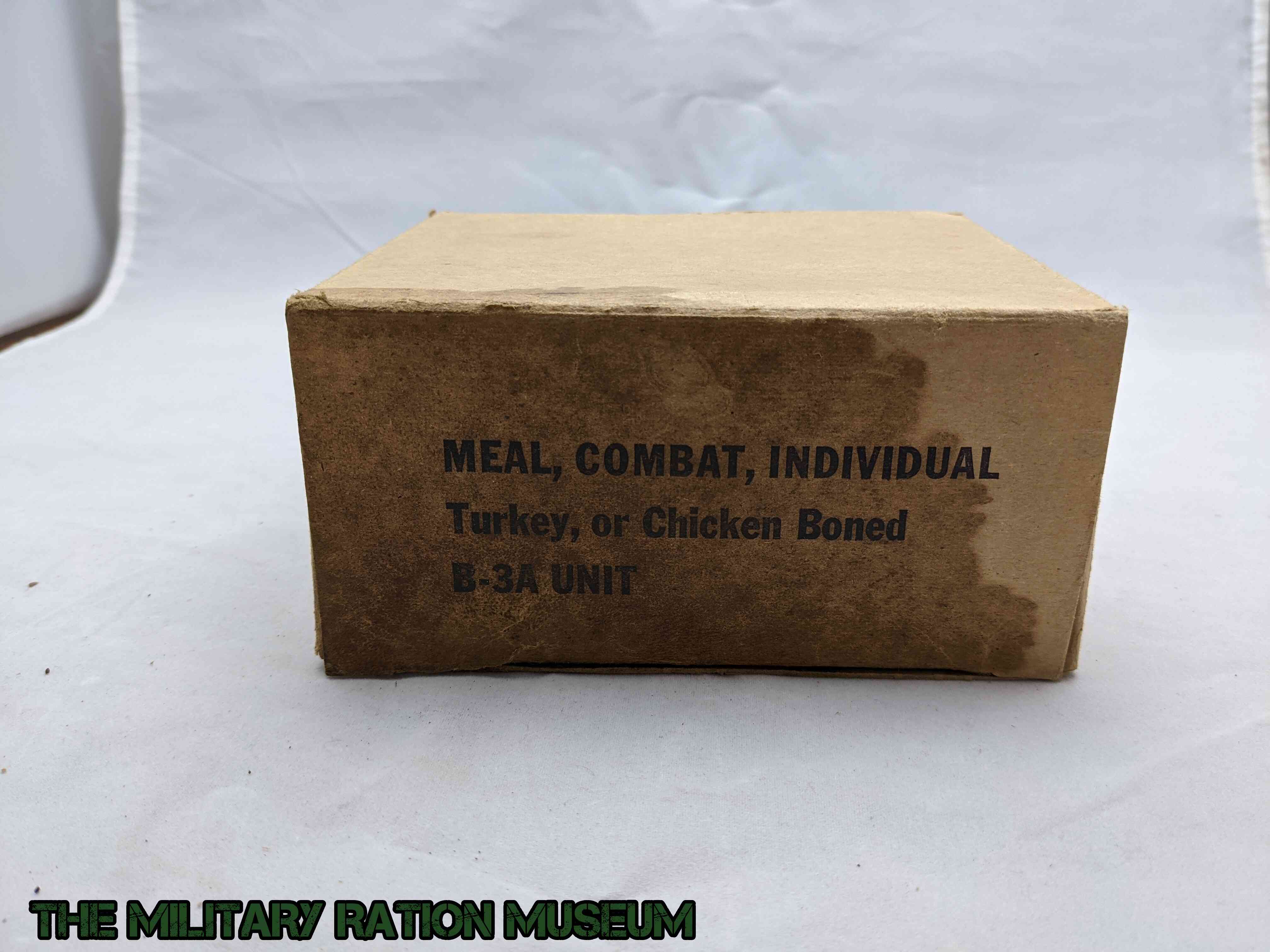 MCI Box - Turkey, or Chicken Boned | The Military Ration Museum Archives