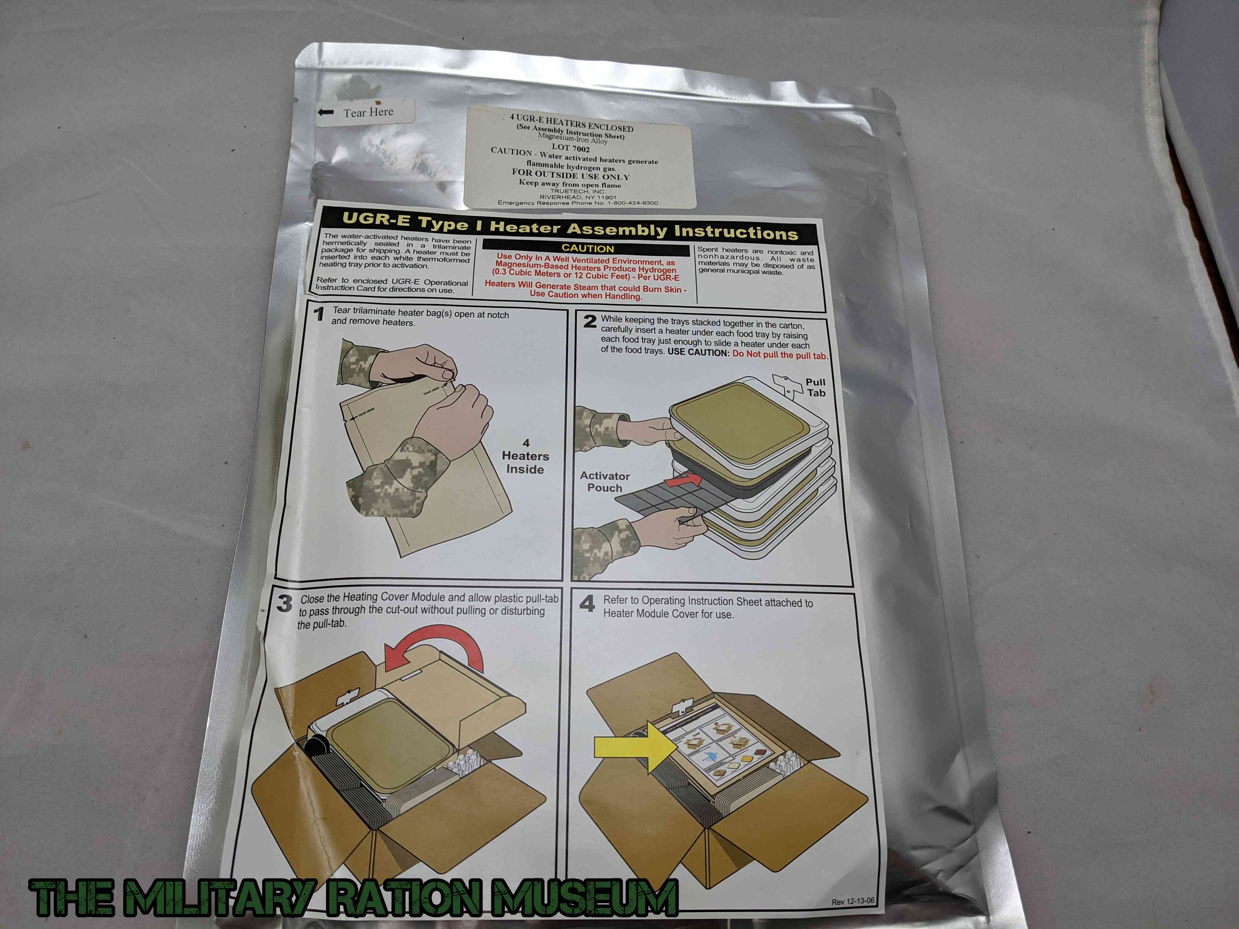 UGR - FRH - 4 Pack | The Military Ration Museum Archives