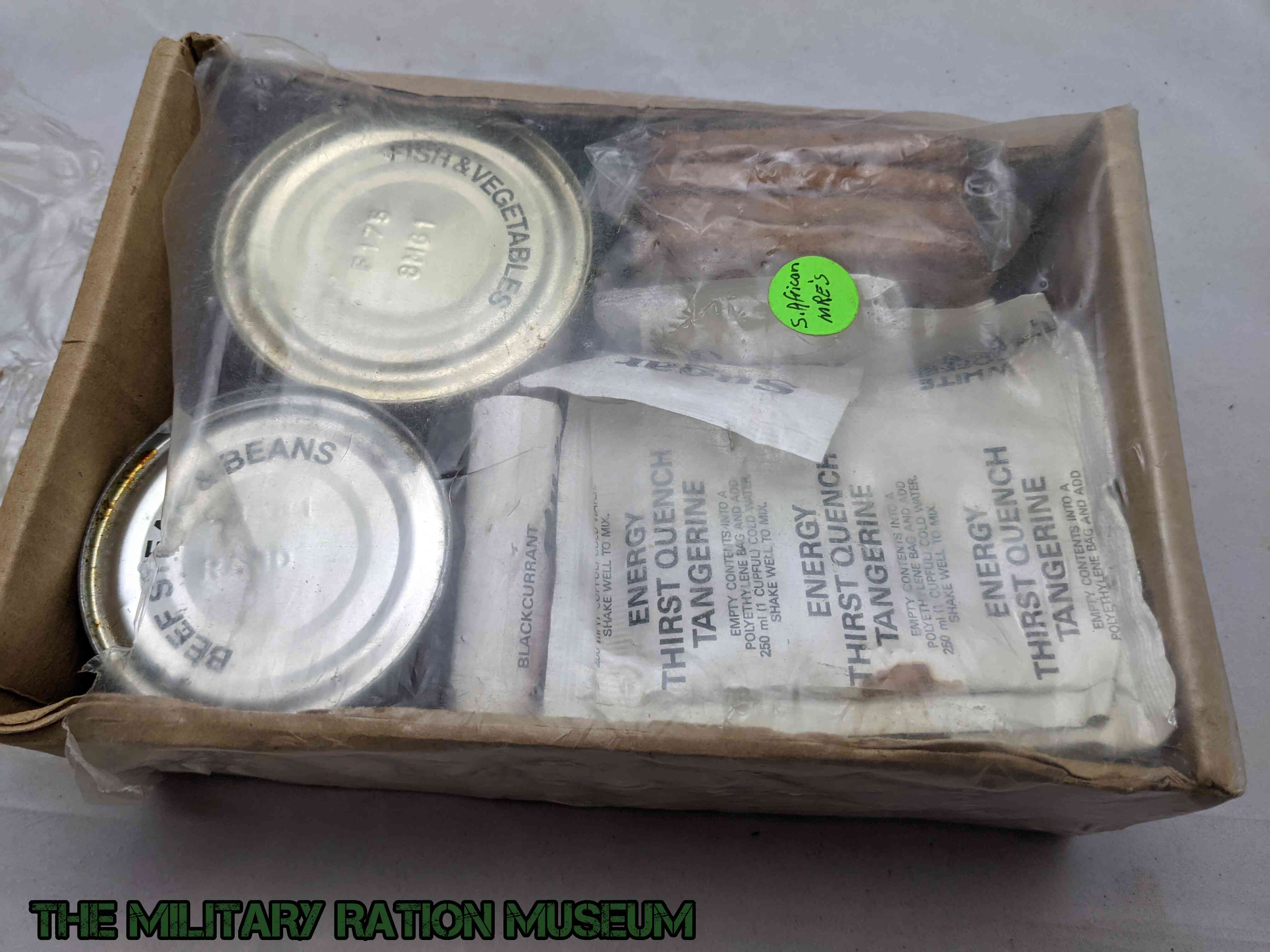 South African Ration - Opened (Clear Packing) | The Military Ration ...