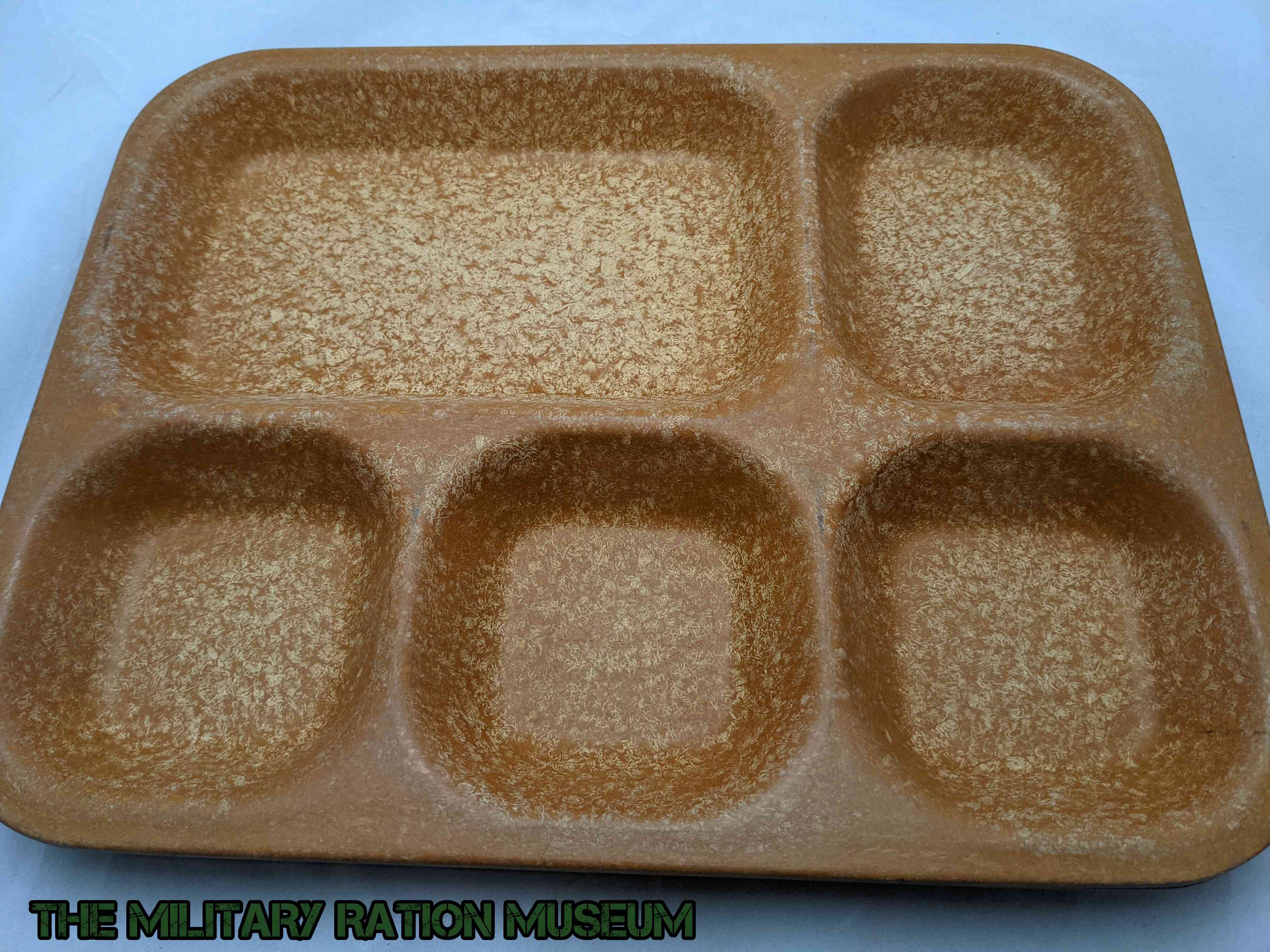 Melmac (Melamine) Mess Hall Tray x2 | The Military Ration Museum Archives