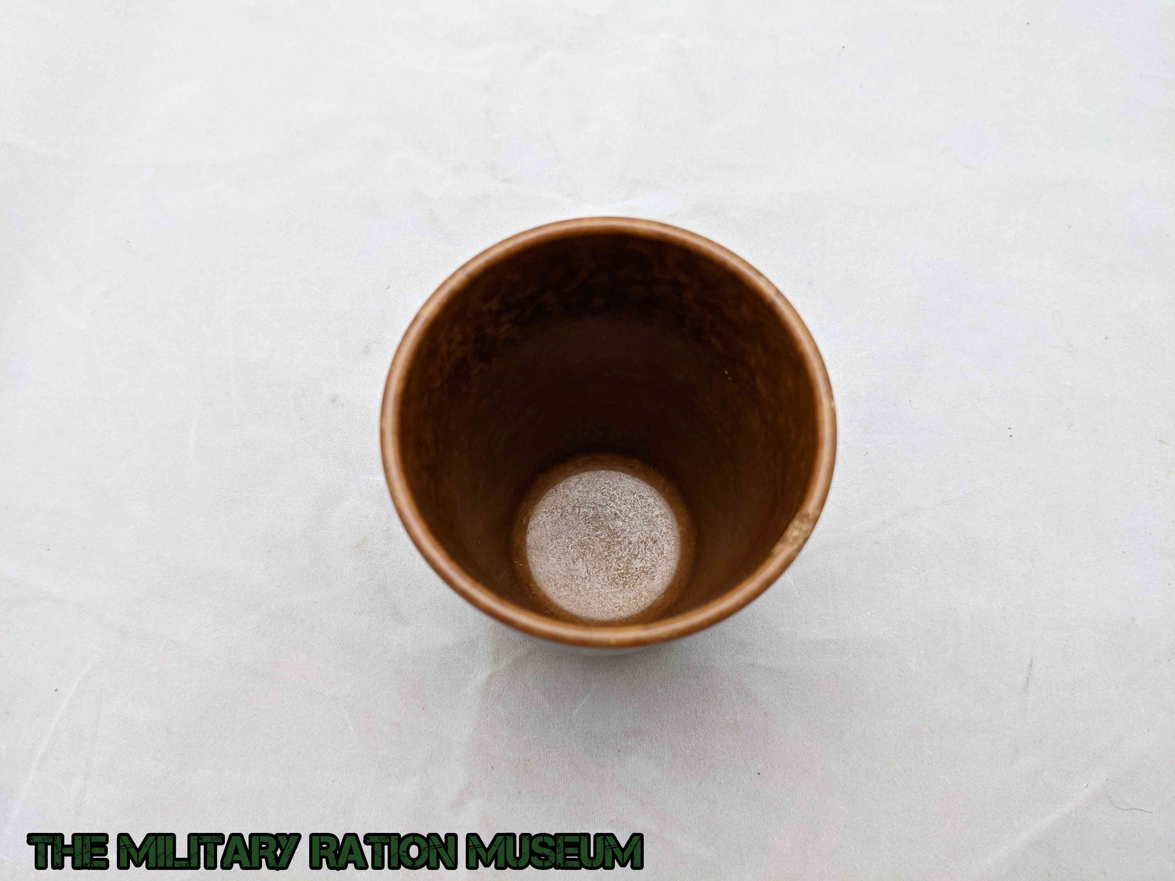 US Marked Melmac(Melamine) Mess Cup | The Military Ration Museum Archives