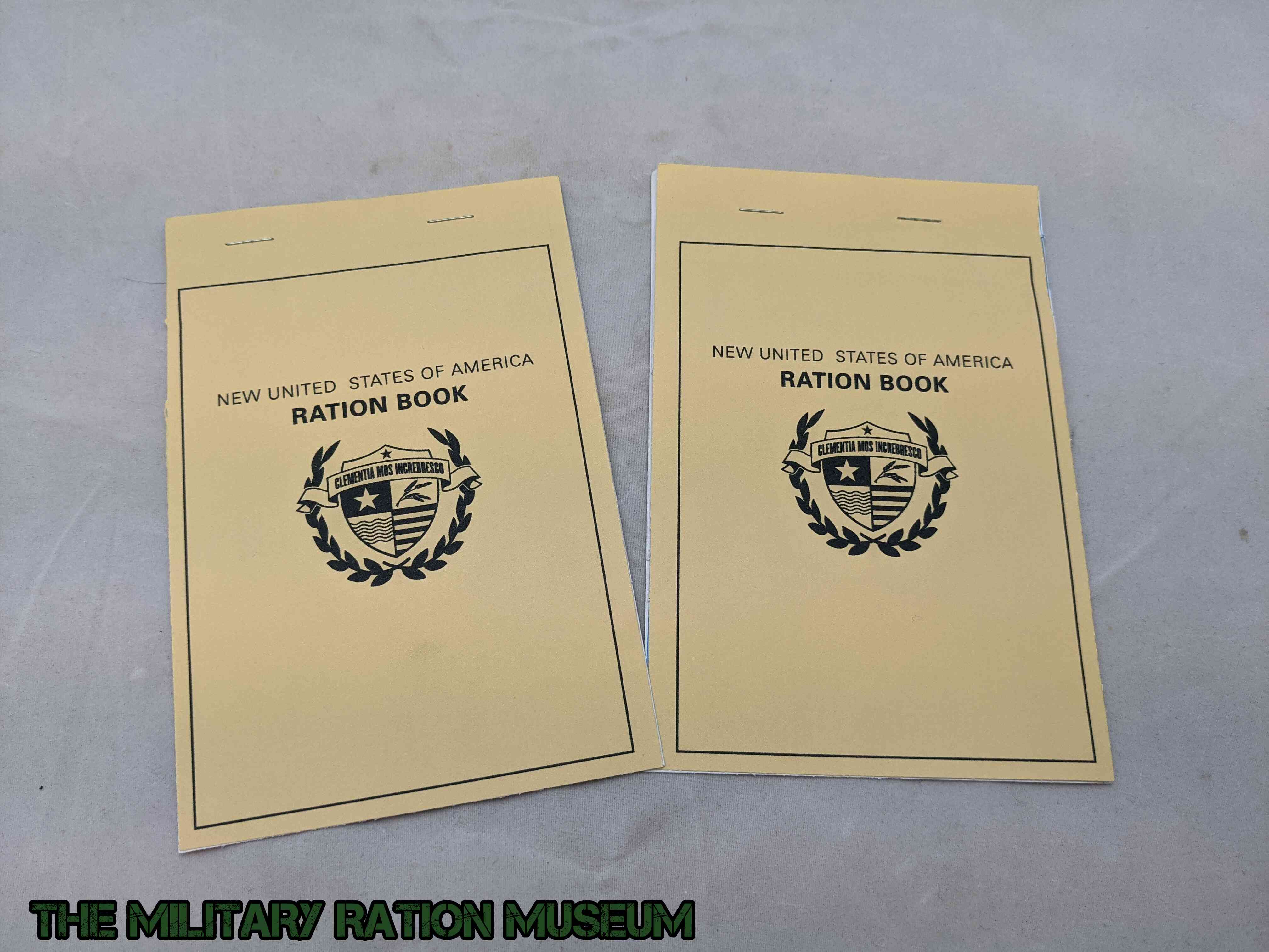 Film Prop From Falling Skies (2011) Ration Books (x2) | The Military ...