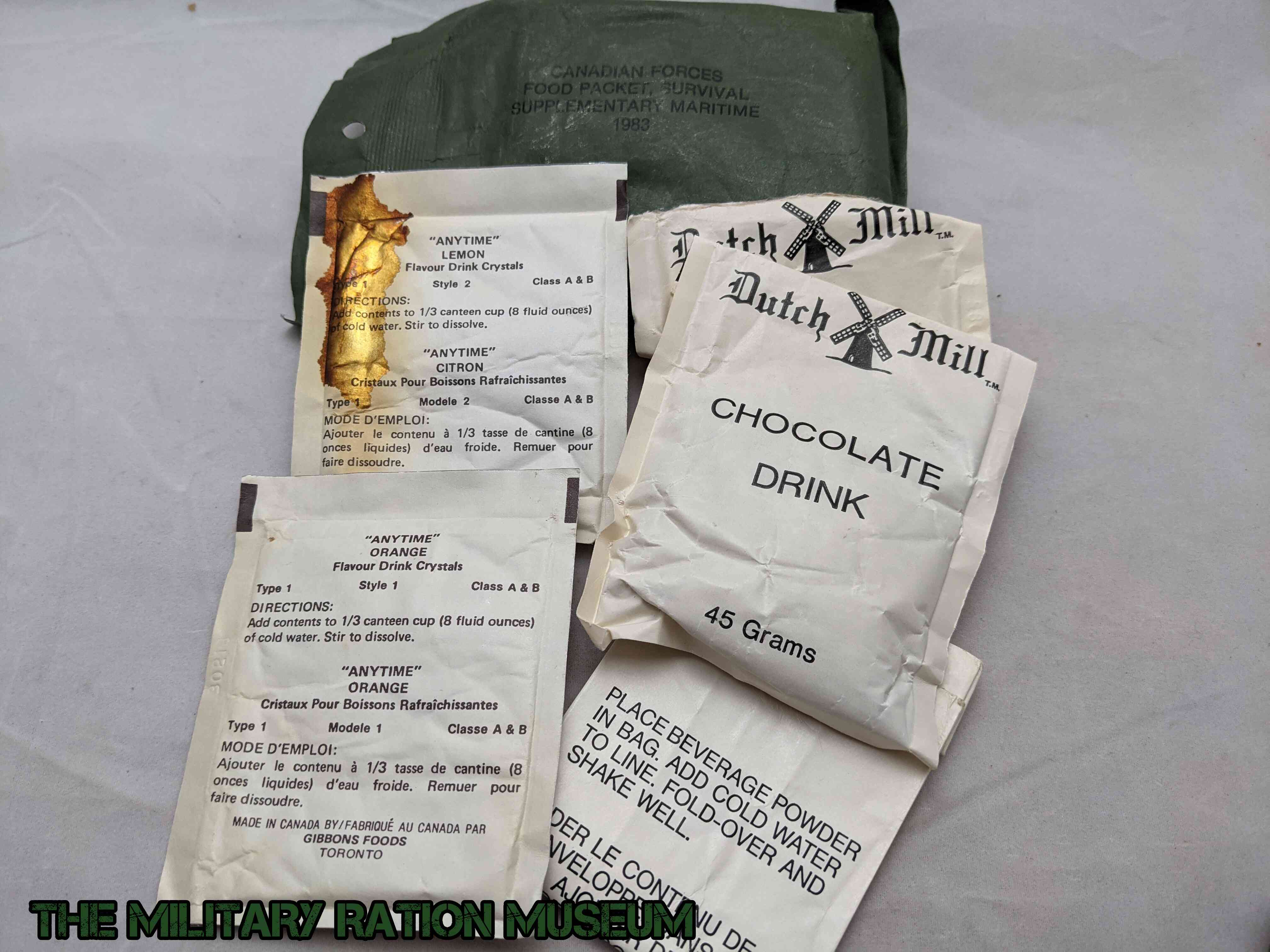 Canadian Food Packet Survival Supplemental Maritime (Open) | The ...