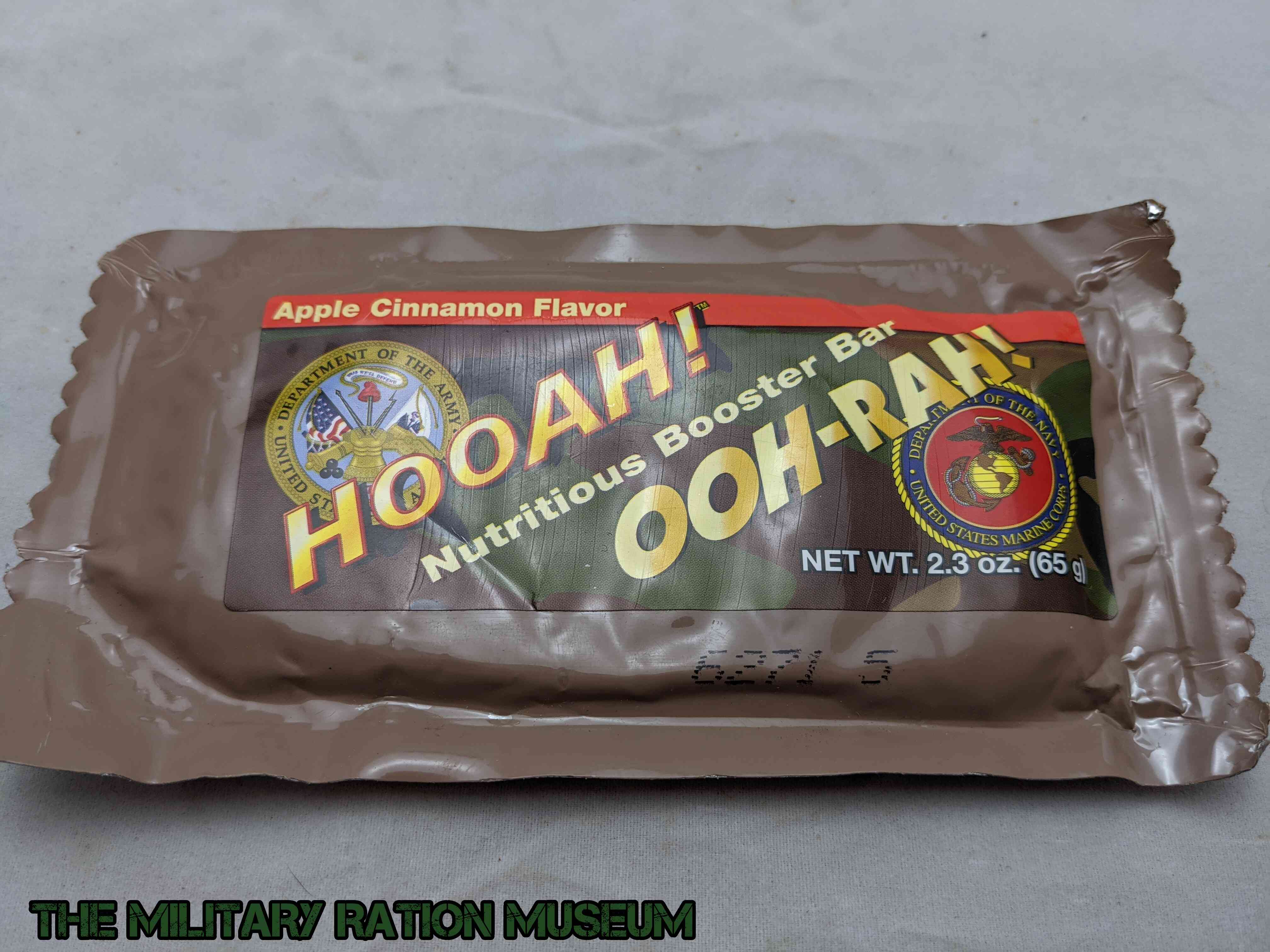 HOOAH! OOHRAH! Bar - Apple Cinnamon Flavour | The Military Ration ...
