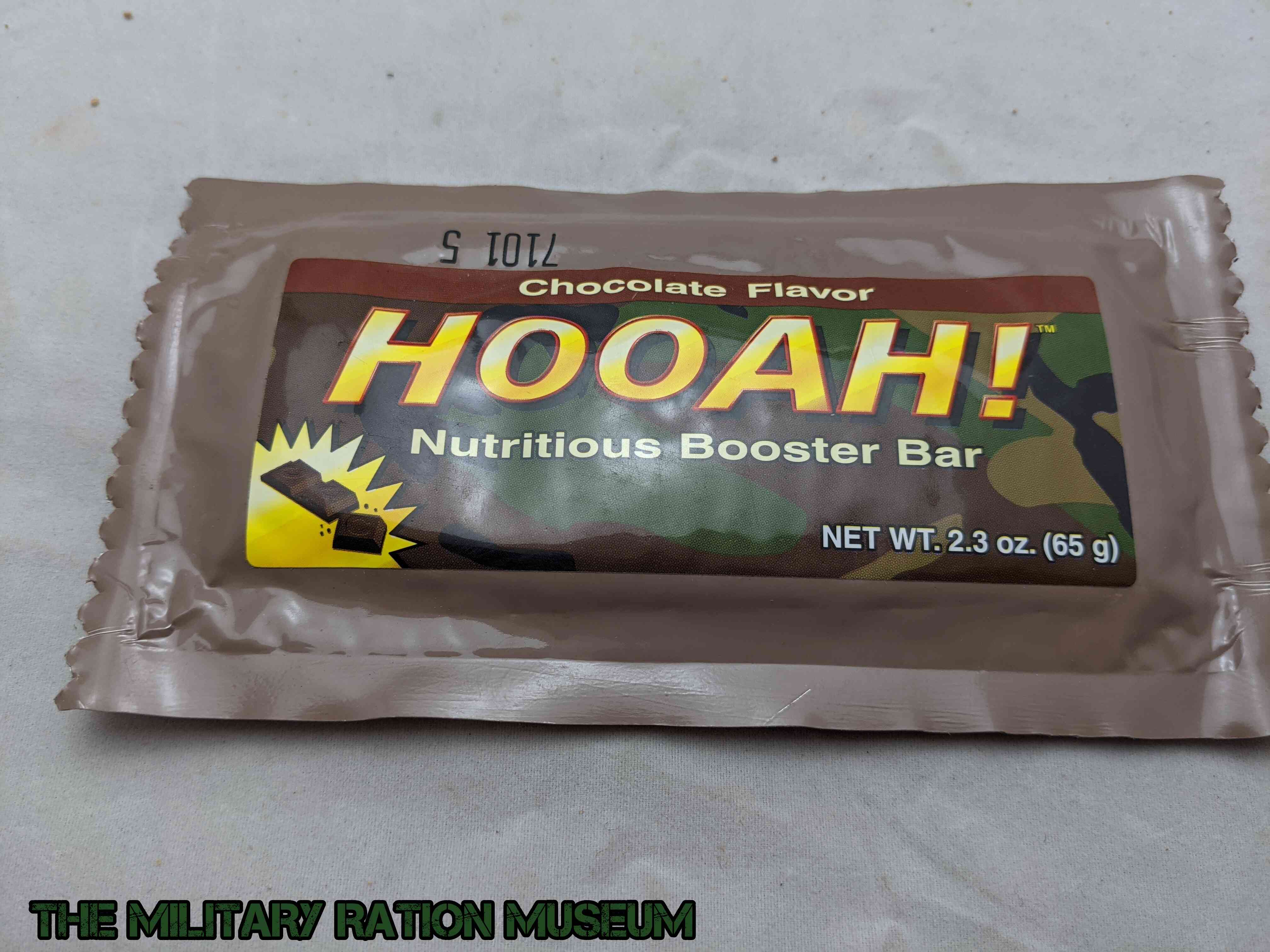 HOOAH! Bar - Chocolate | The Military Ration Museum Archives