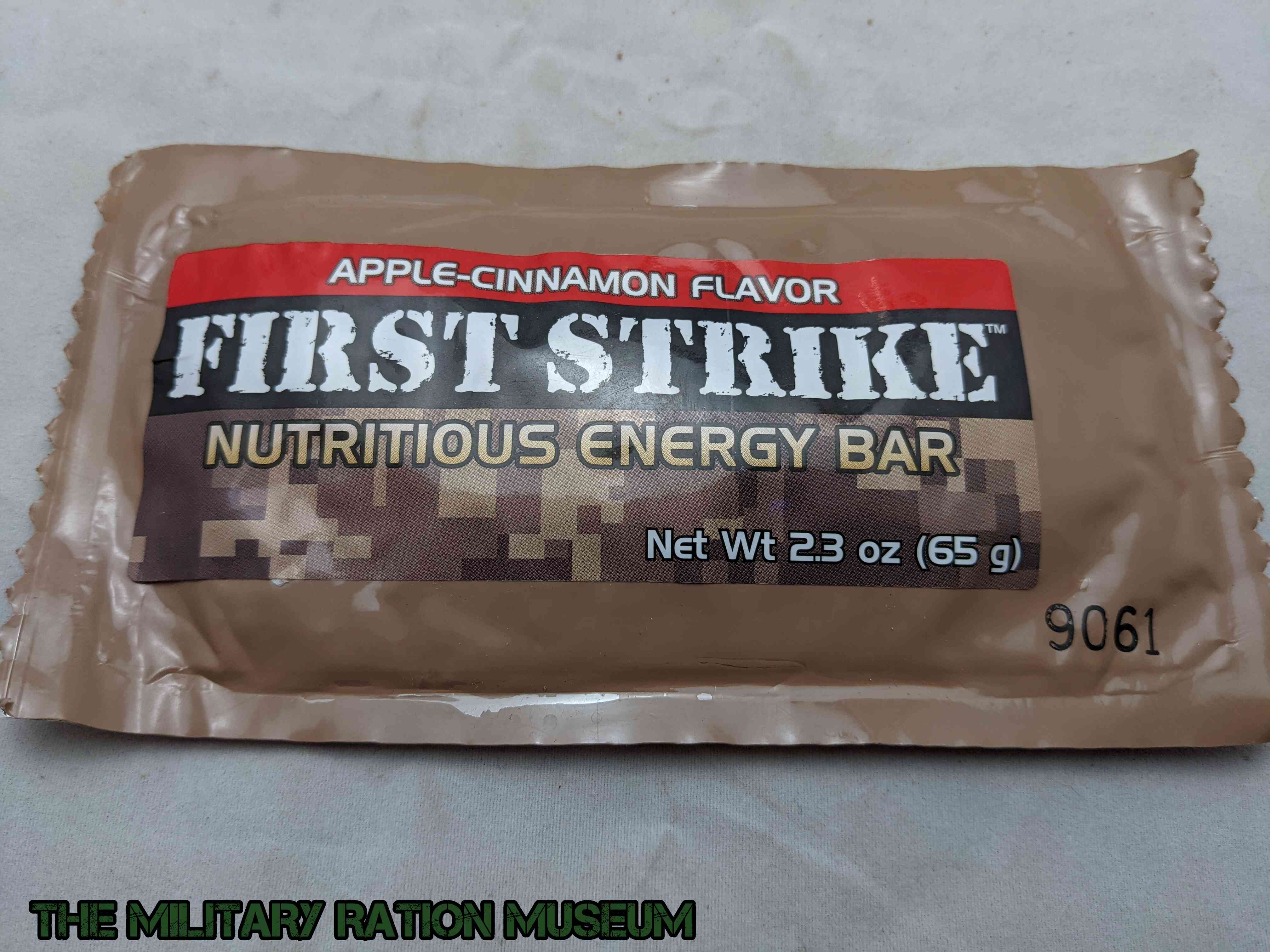 First Strike Bar Apple Cinnamon | The Military Ration Museum Archives