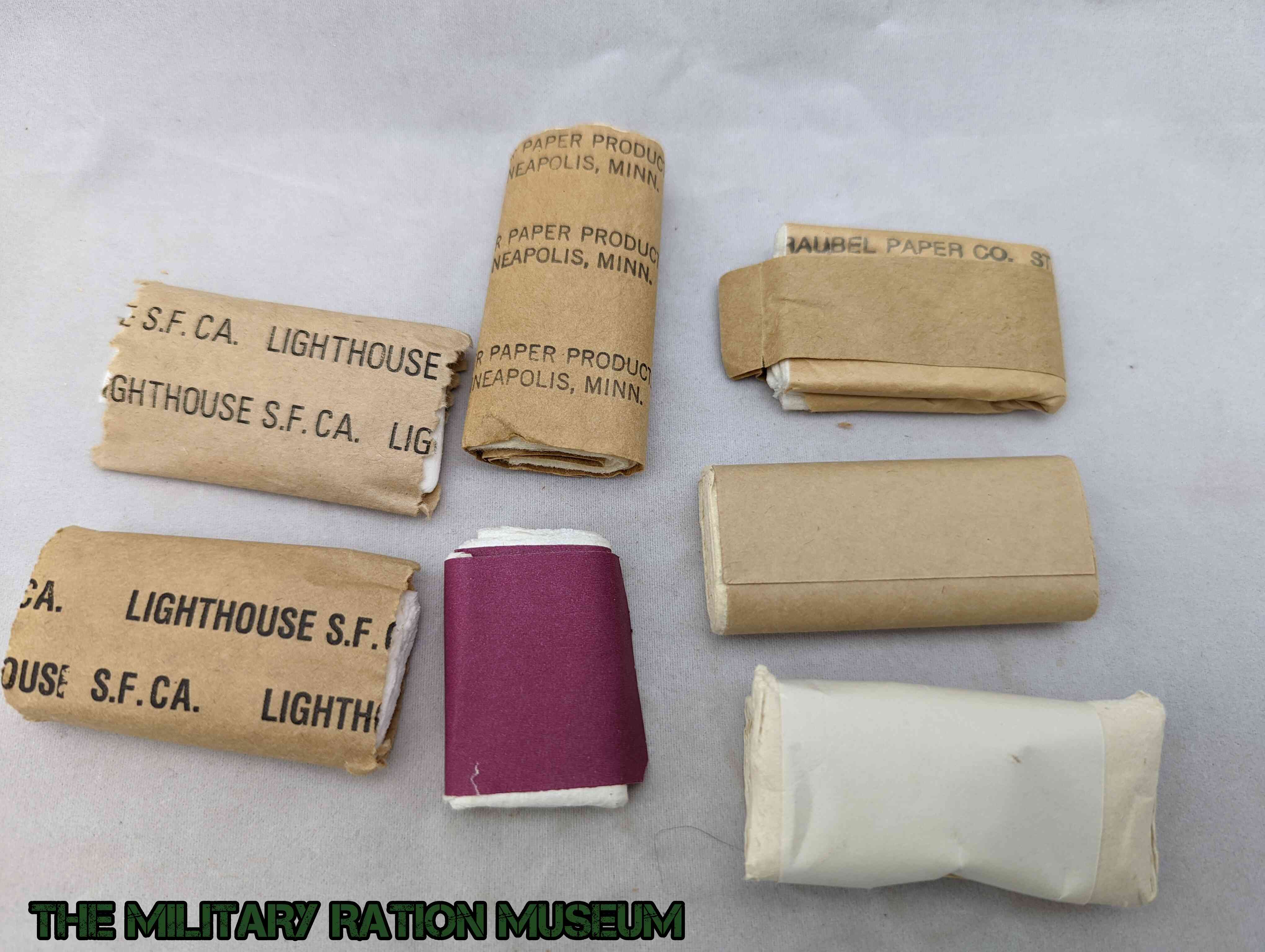 Miscellaneous Toilet Paper | The Military Ration Museum Archives