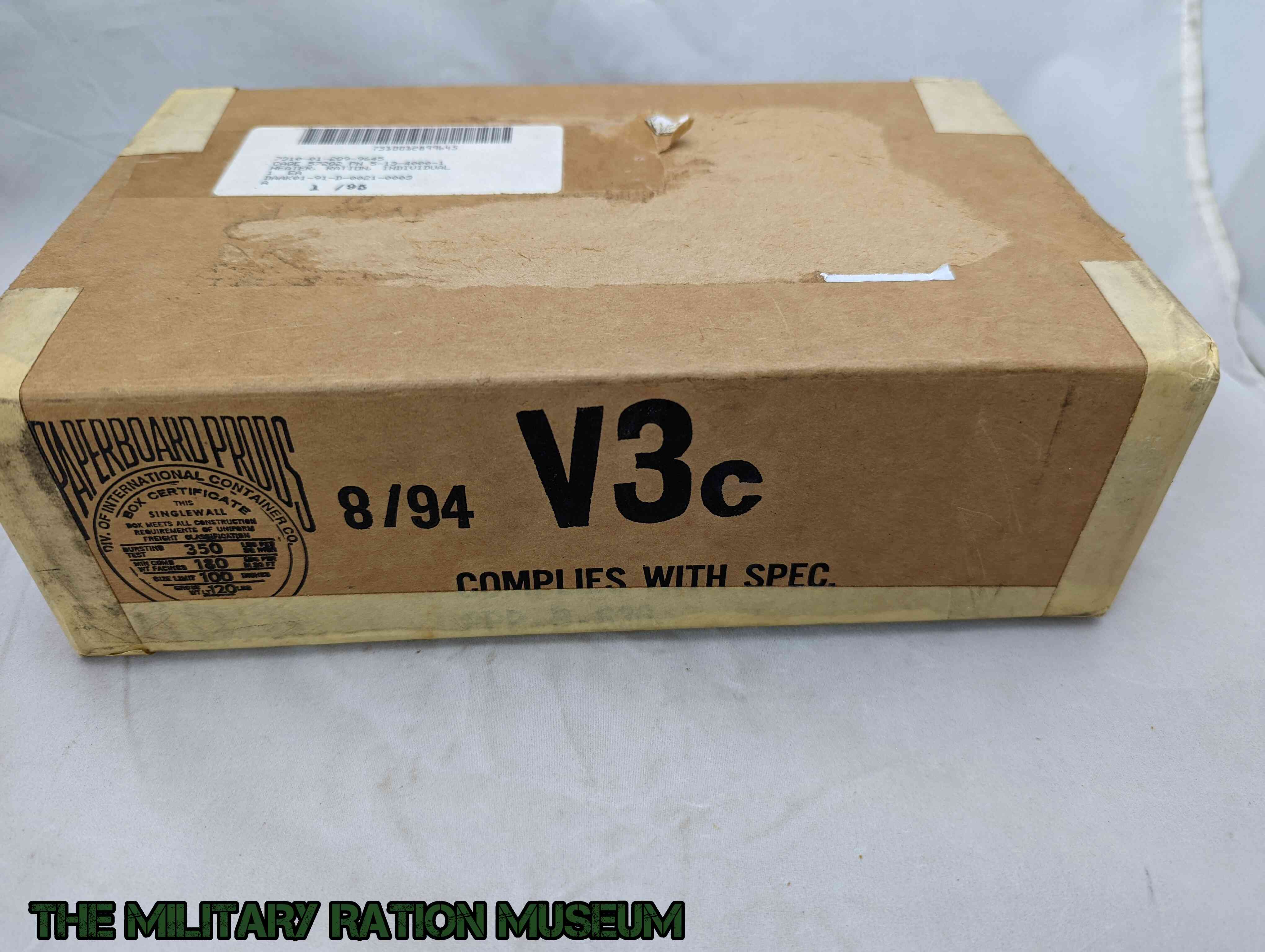 Heater, Ration, Individual | The Military Ration Museum Archives