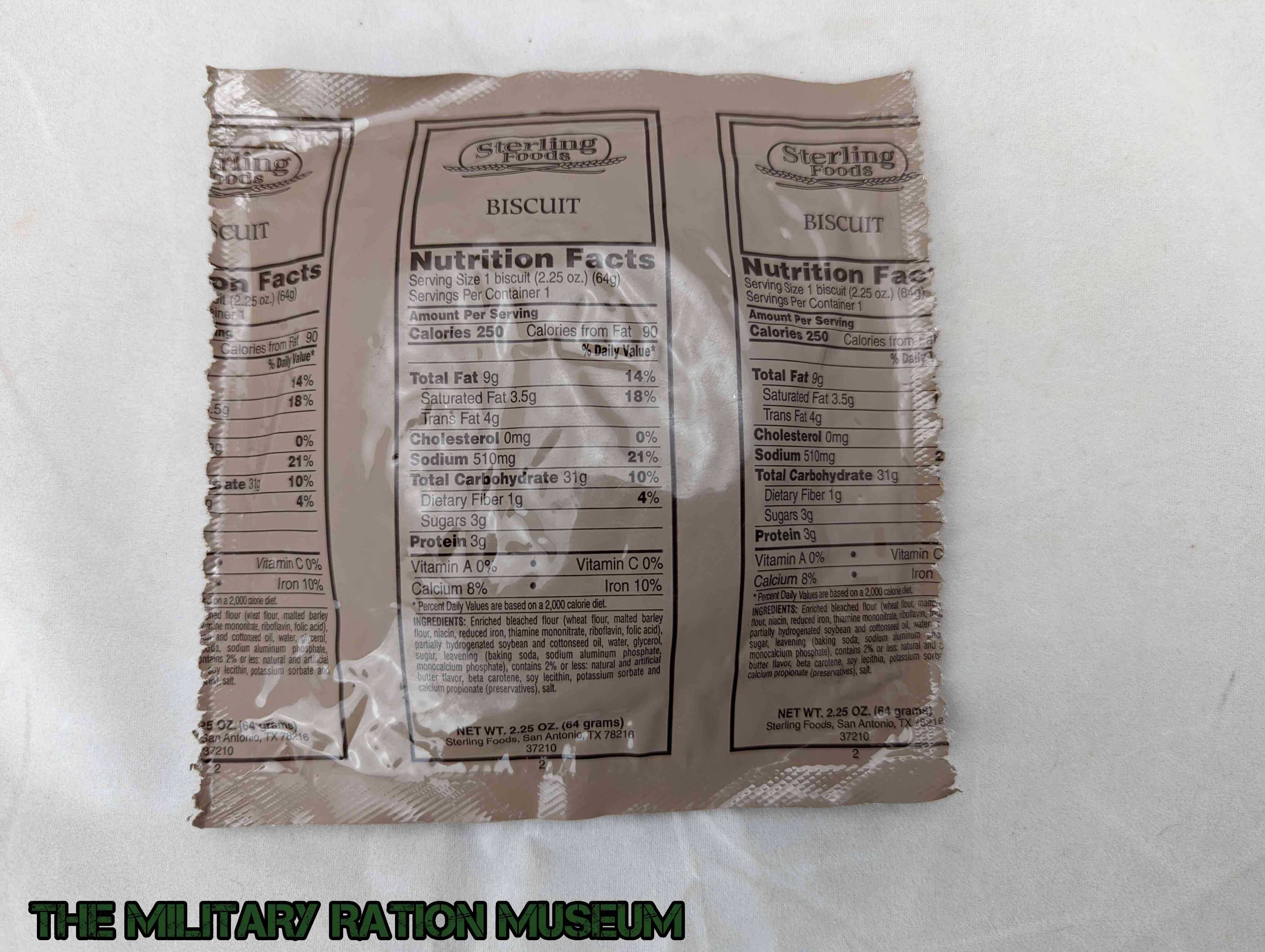 Biscuit (MRE Item) | The Military Ration Museum Archives