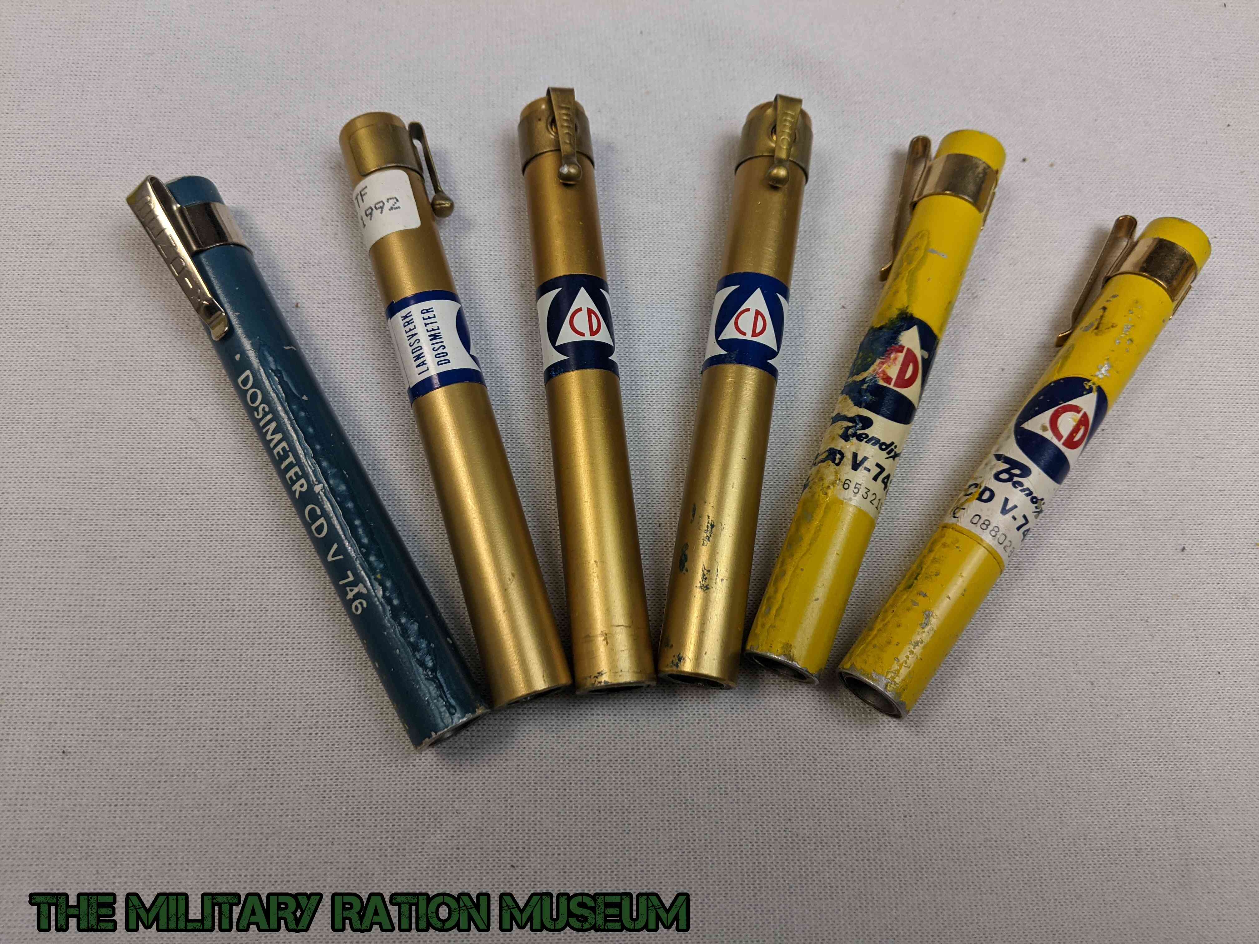 Civil Defense Dosimeters | The Military Ration Museum Archives