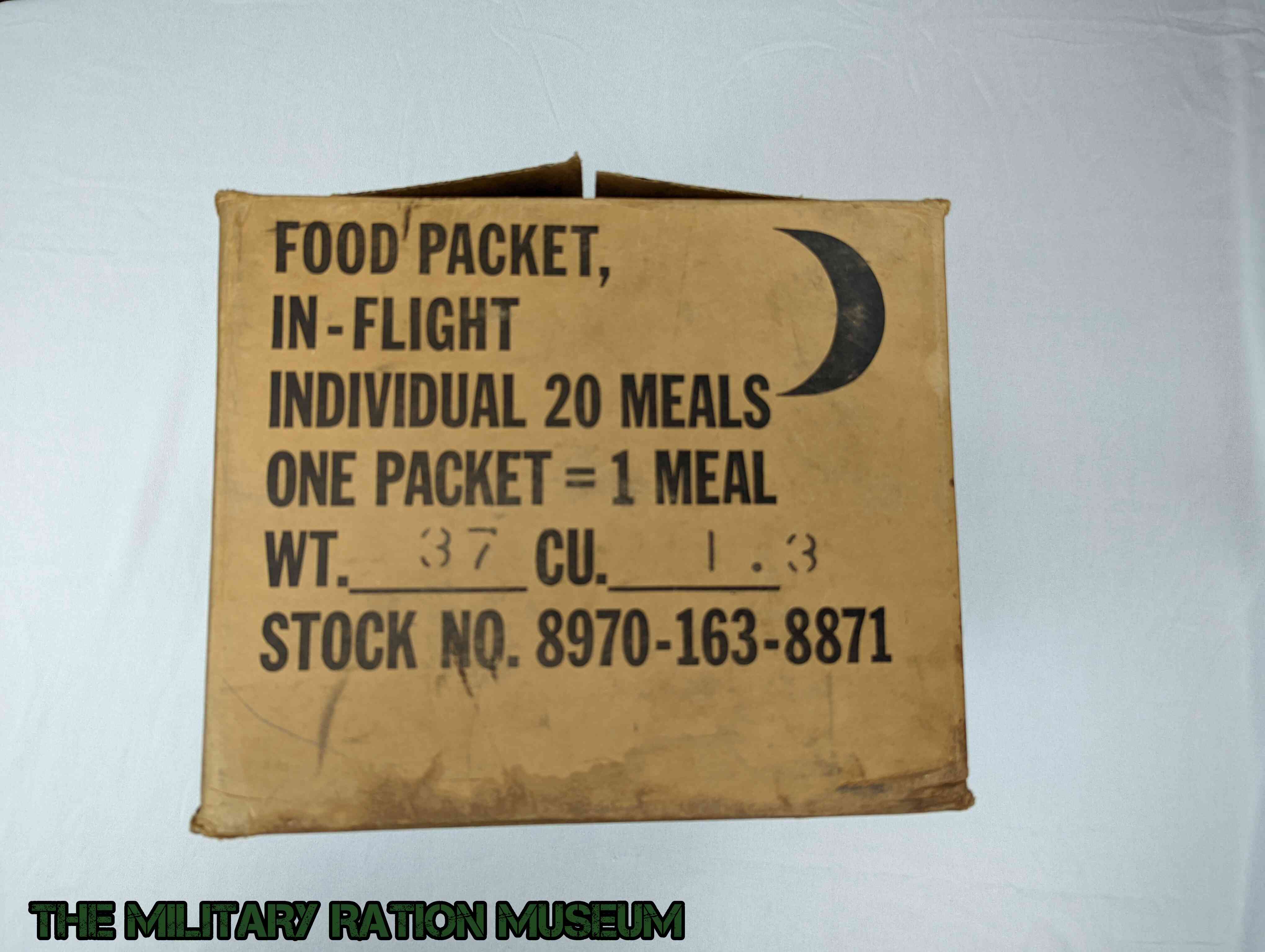 Food Packet, In Flight, Case, 20 Meals - Empty | The Military Ration ...