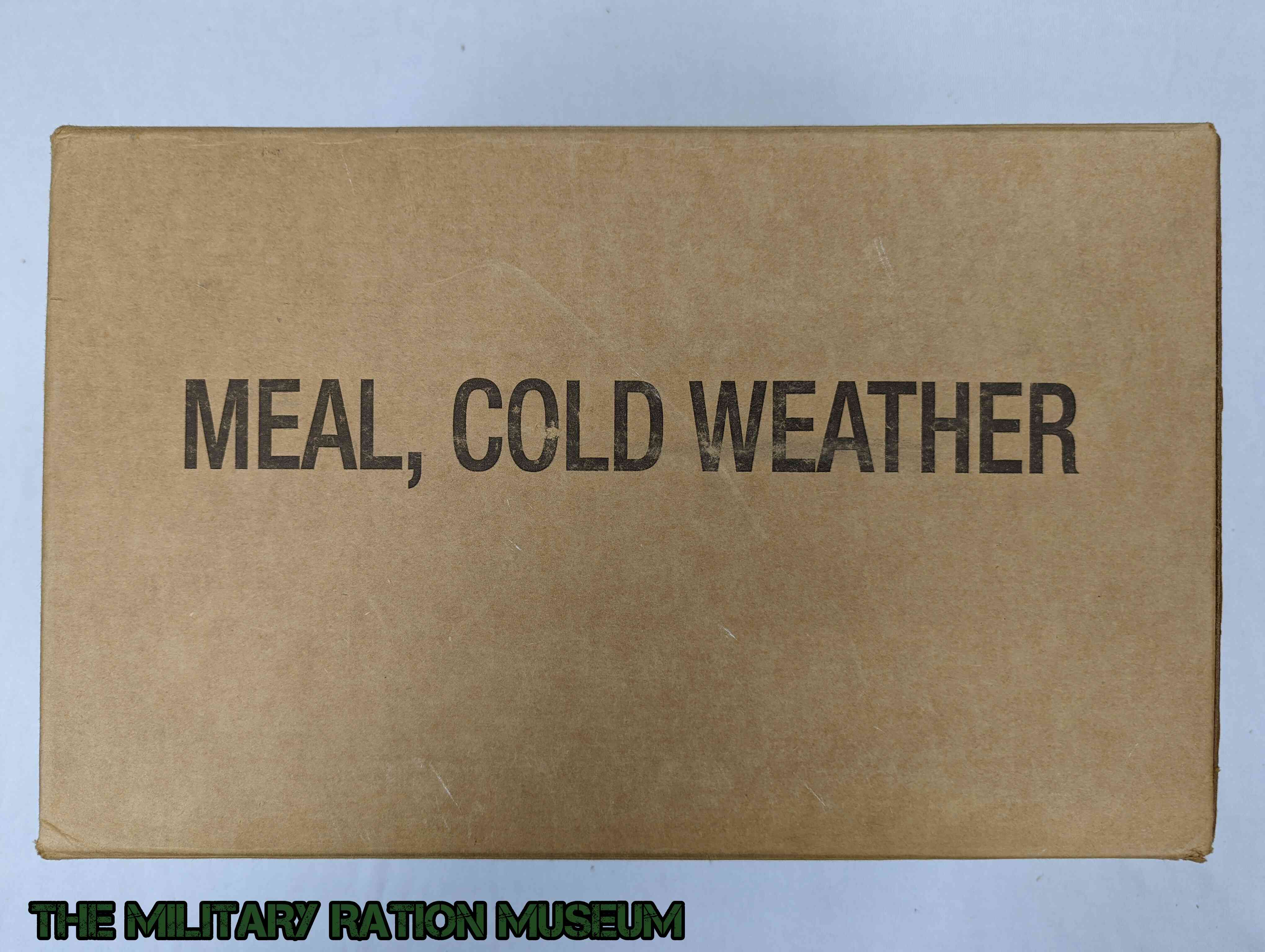 Meal, Cold Weather, 12 Meals - Empty | The Military Ration Museum Archives